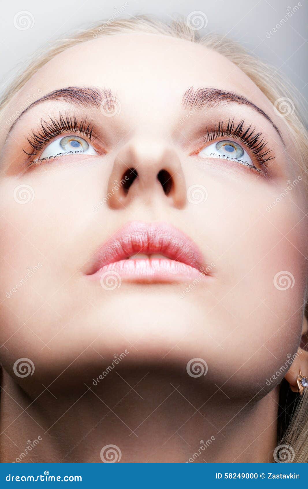 Close-up Shot of Female Face Stock Photo - Image of beautiful ...