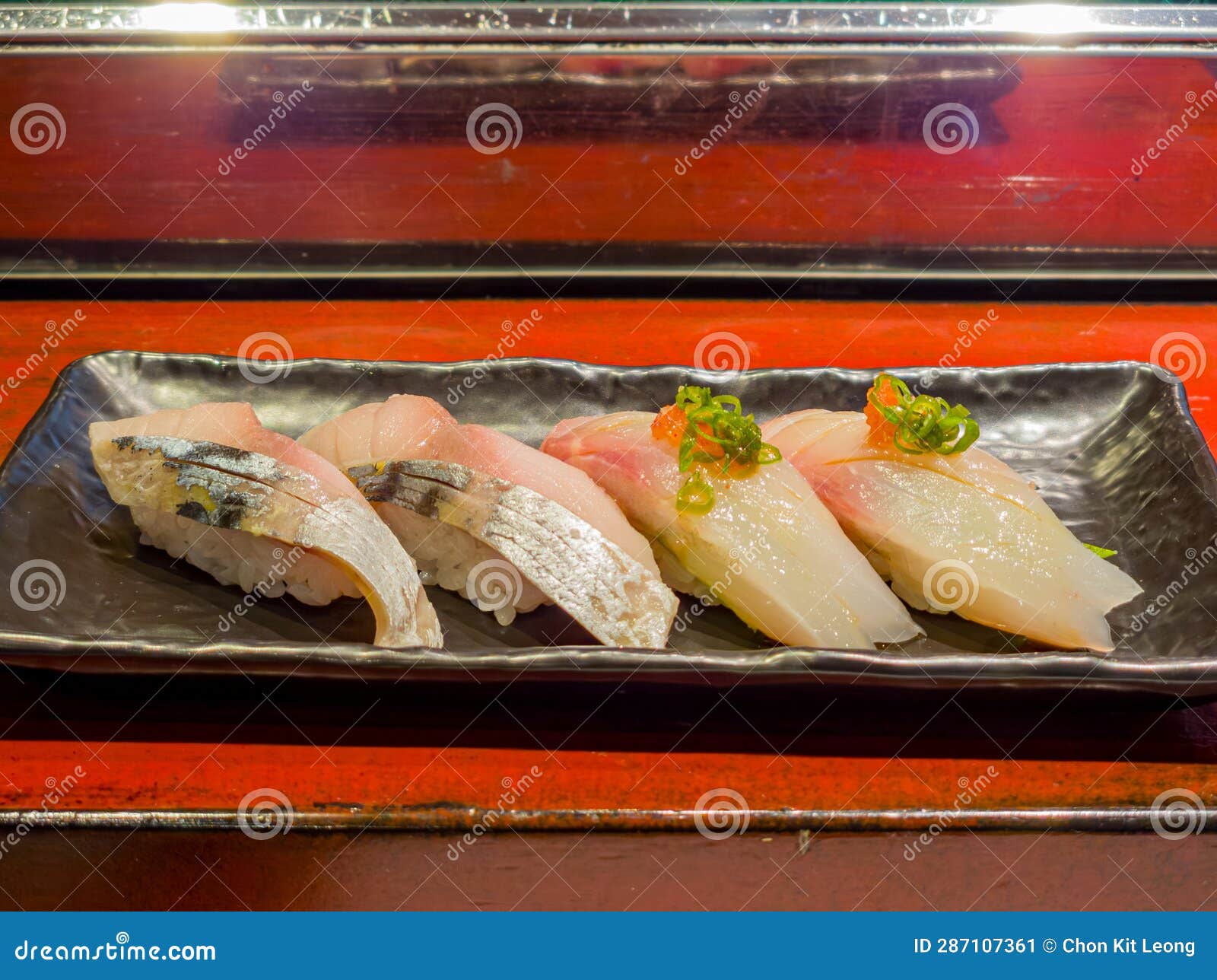 Close Up Shot of Fish Sushi Stock Image - Image of travel, close: 287107361