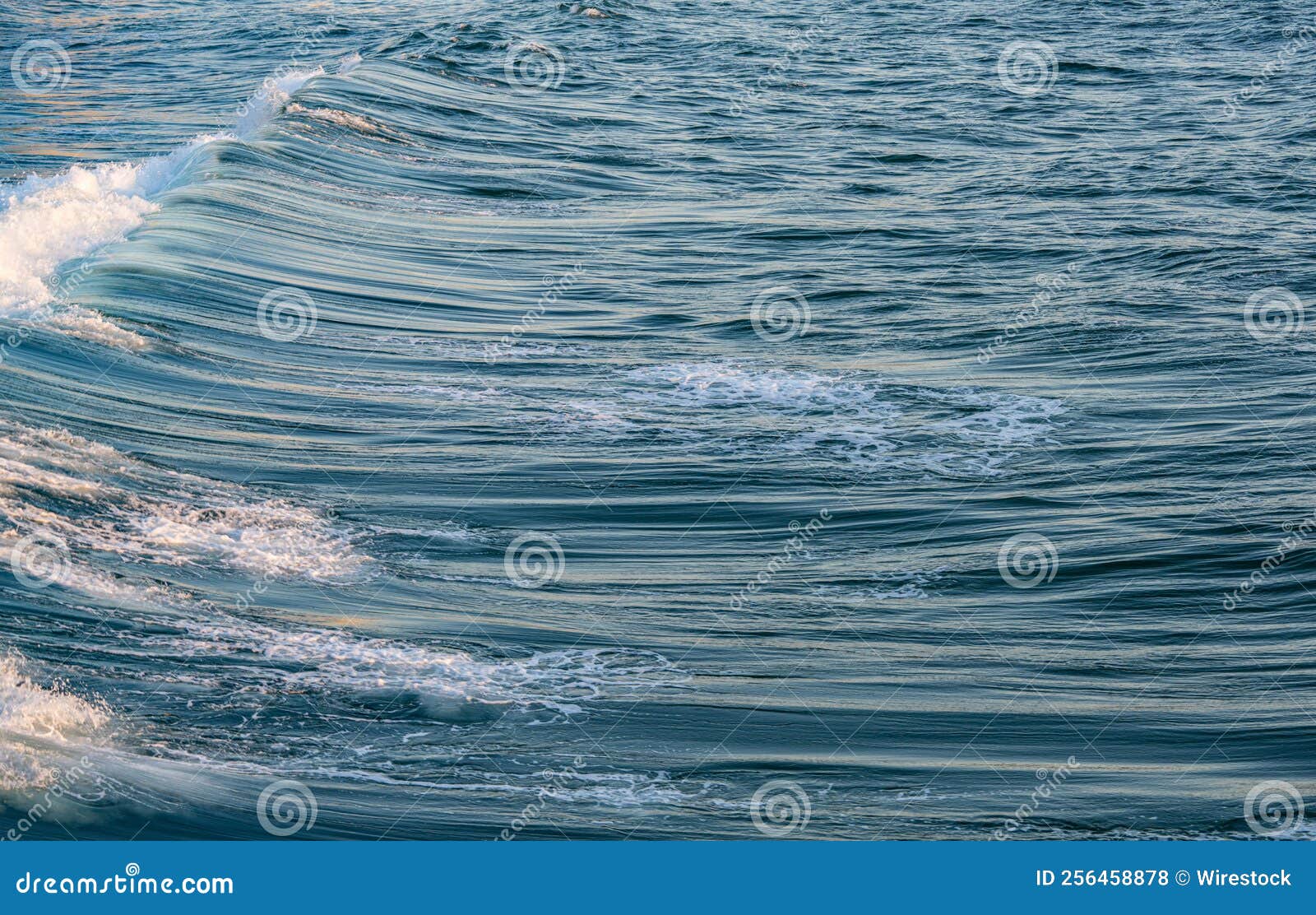 Close-up Shot of Foamy Sea Waves Stock Photo - Image of texture, blue ...