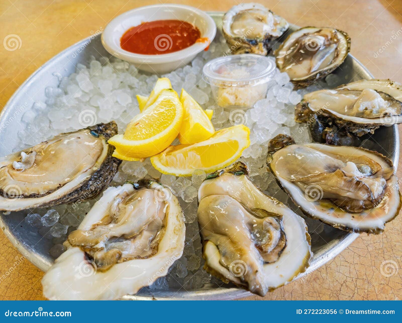 Close Up Shot of Fresh Raw Oyster Stock Photo - Image of indoor ...