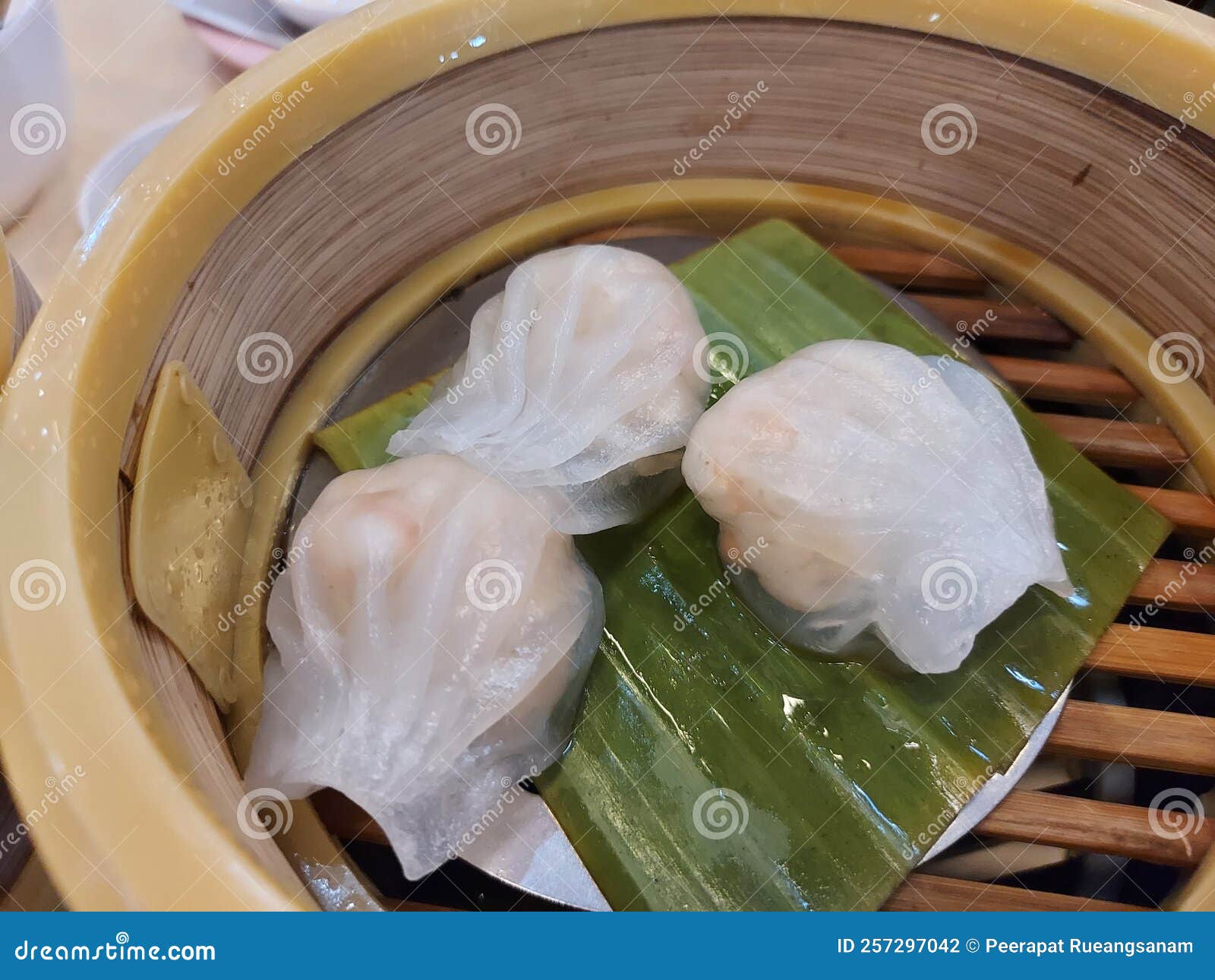 Close-up Shot of the Har Gow is a Traditional Cantonese Dumpling Served ...