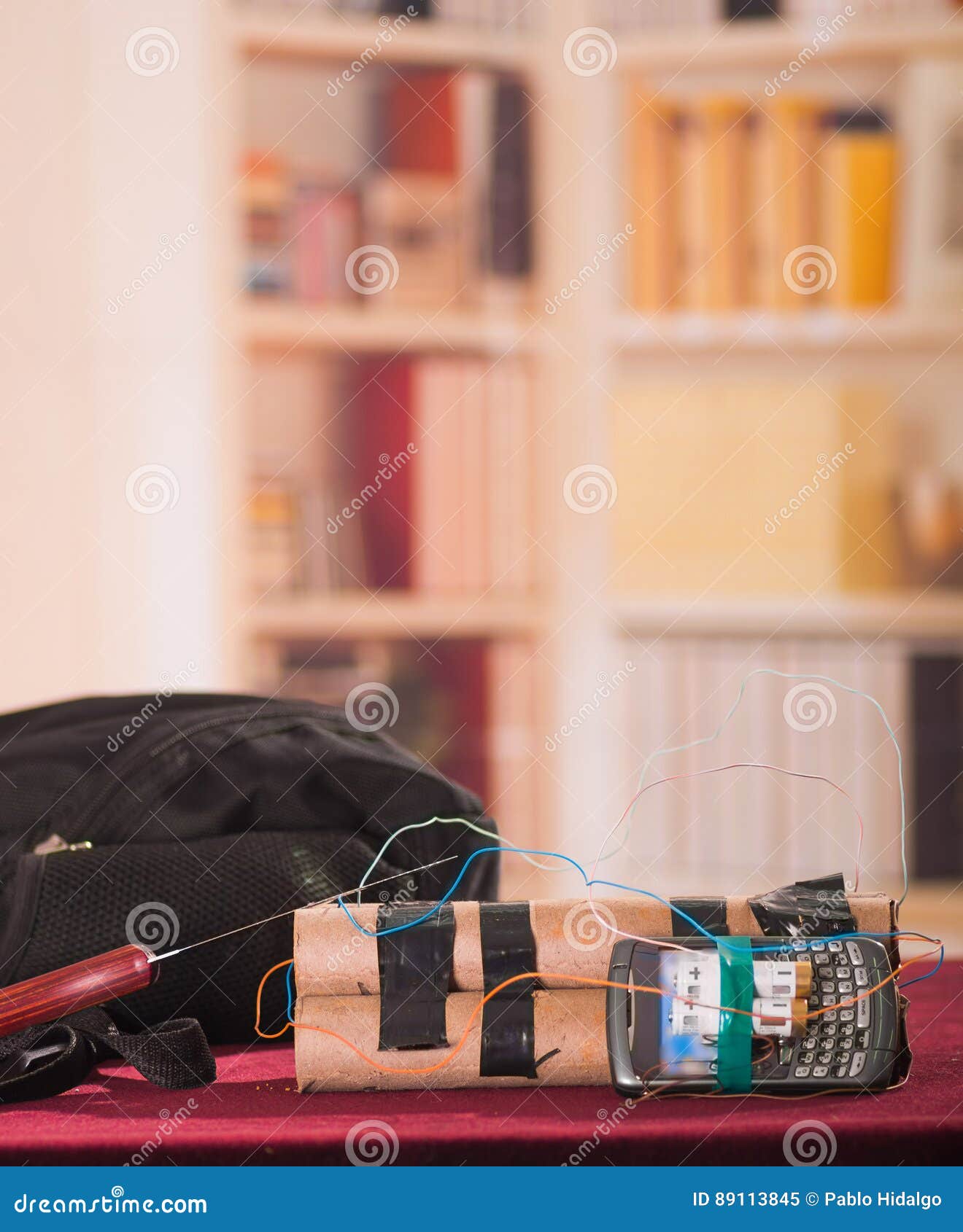 Close Up Shot of Improvised Explosive Device Bomb Stock Image - Image ...