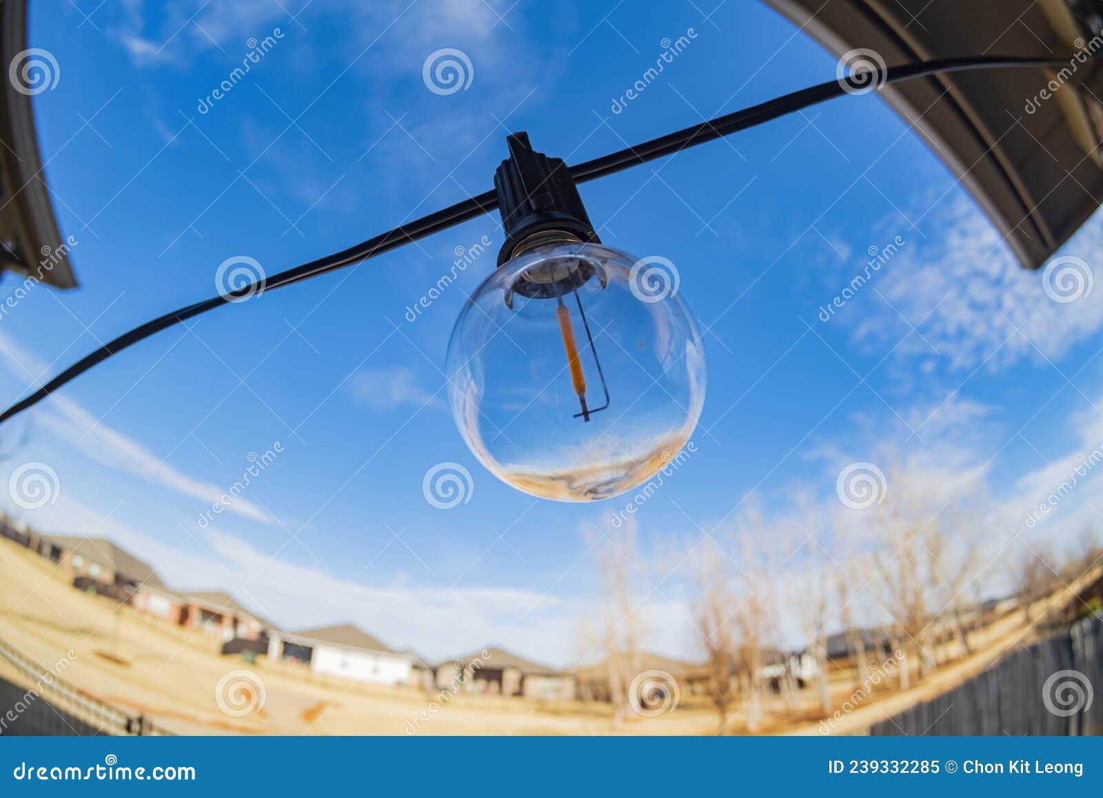 Close Up Shot of a Light Bulb Stock Image - Image of people, blue ...