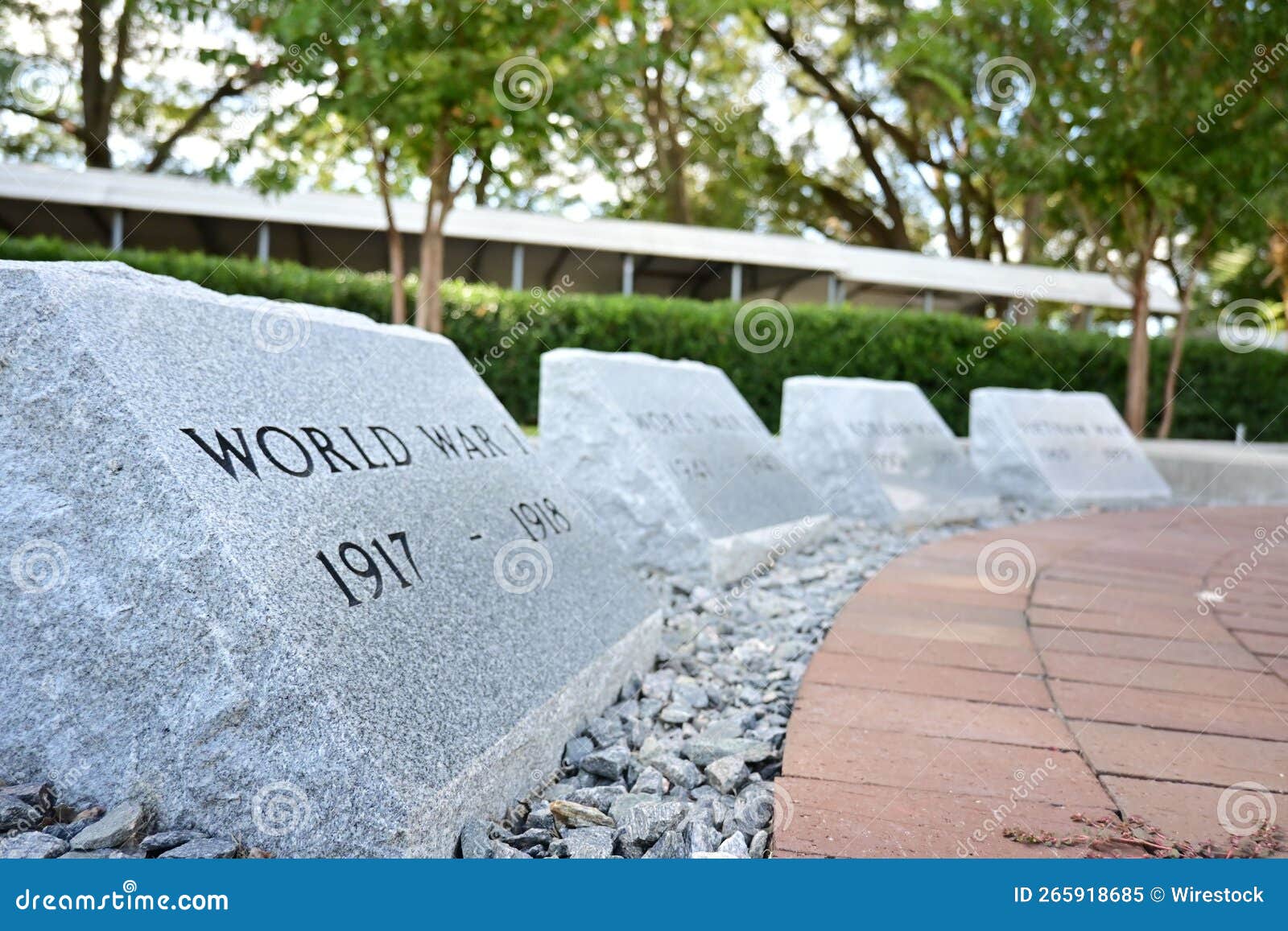 Close-up Shot of a Memorial of World War 1 Stock Image - Image of ...