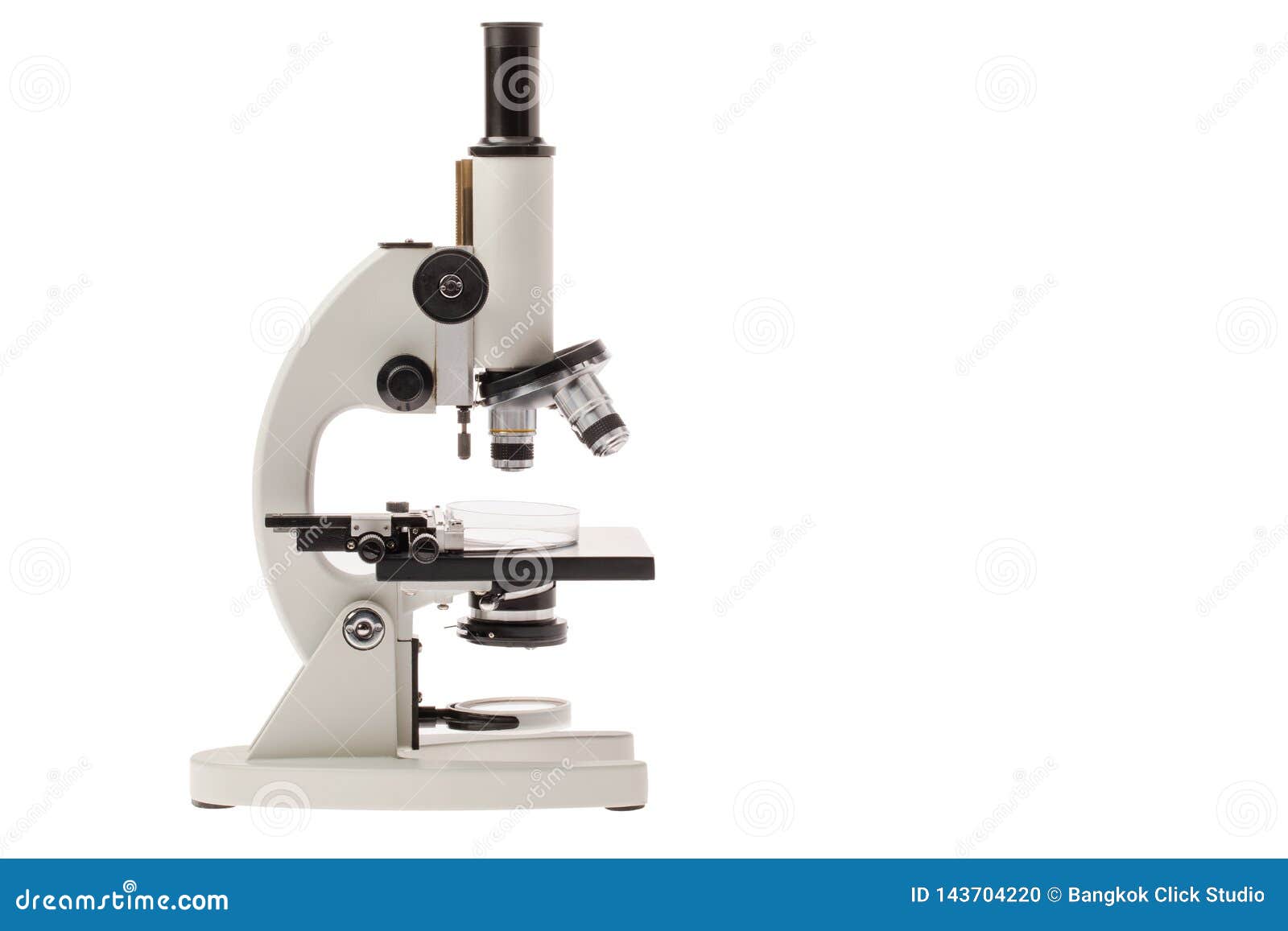 Close Up Shot of Microscope Stock Photo - Image of microscopy, analysis ...