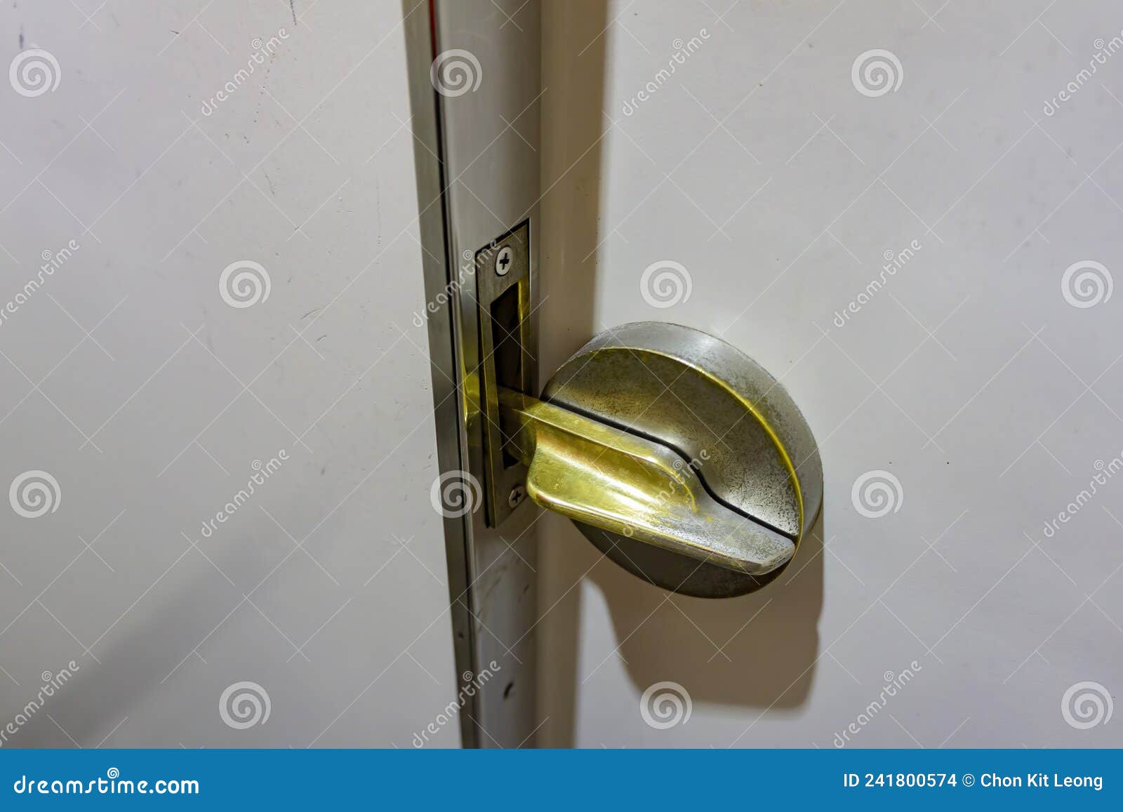 Close Up Shot of an Old School Lock Stock Photo - Image of antique ...