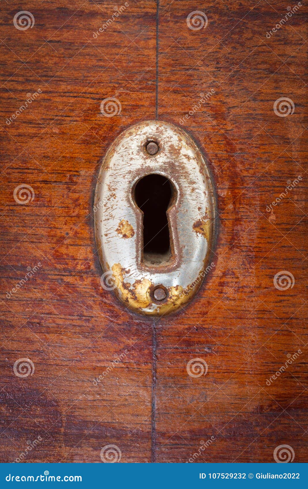 Keyhole stock photo. Image of metallic, closeup, ancient - 107529232
