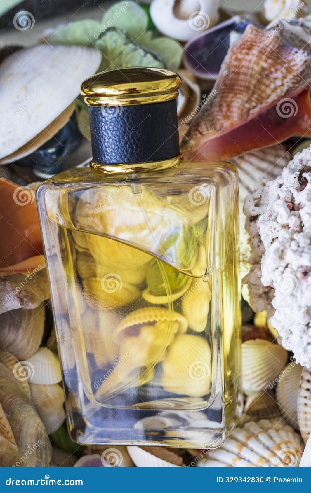 Close Up Shot of the Perfume Bottle. Object Stock Photo - Image of crafted, shiny: 329342830