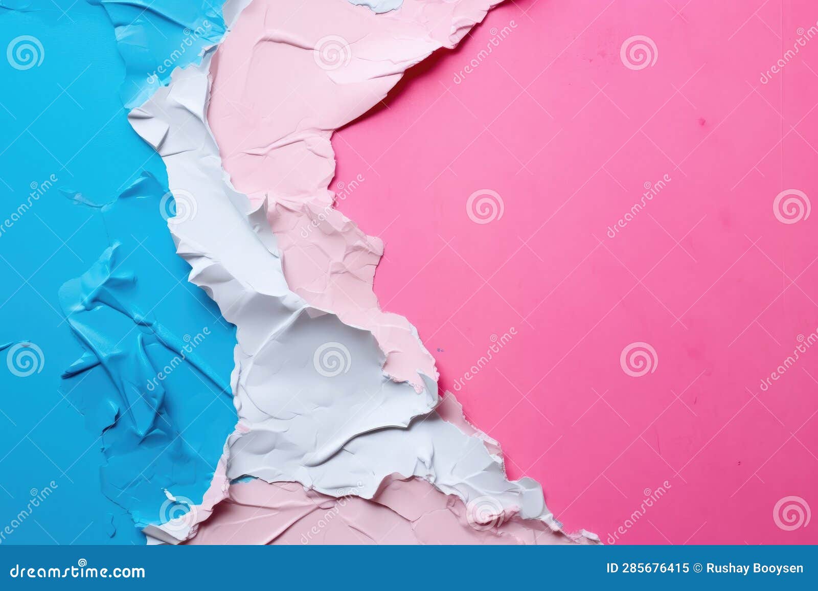 Close Up Shot of Ripped Paper Texture Stock Illustration - Illustration ...
