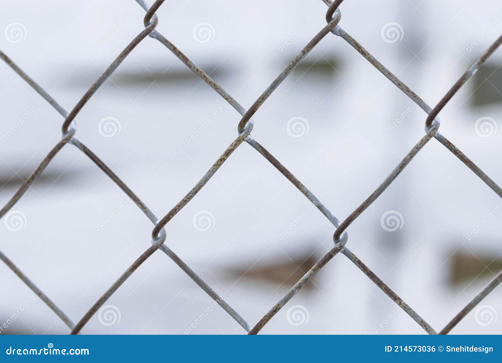 Close Up Shot of Rusty Wire Mesh Stock Photo - Image of chain, prison ...