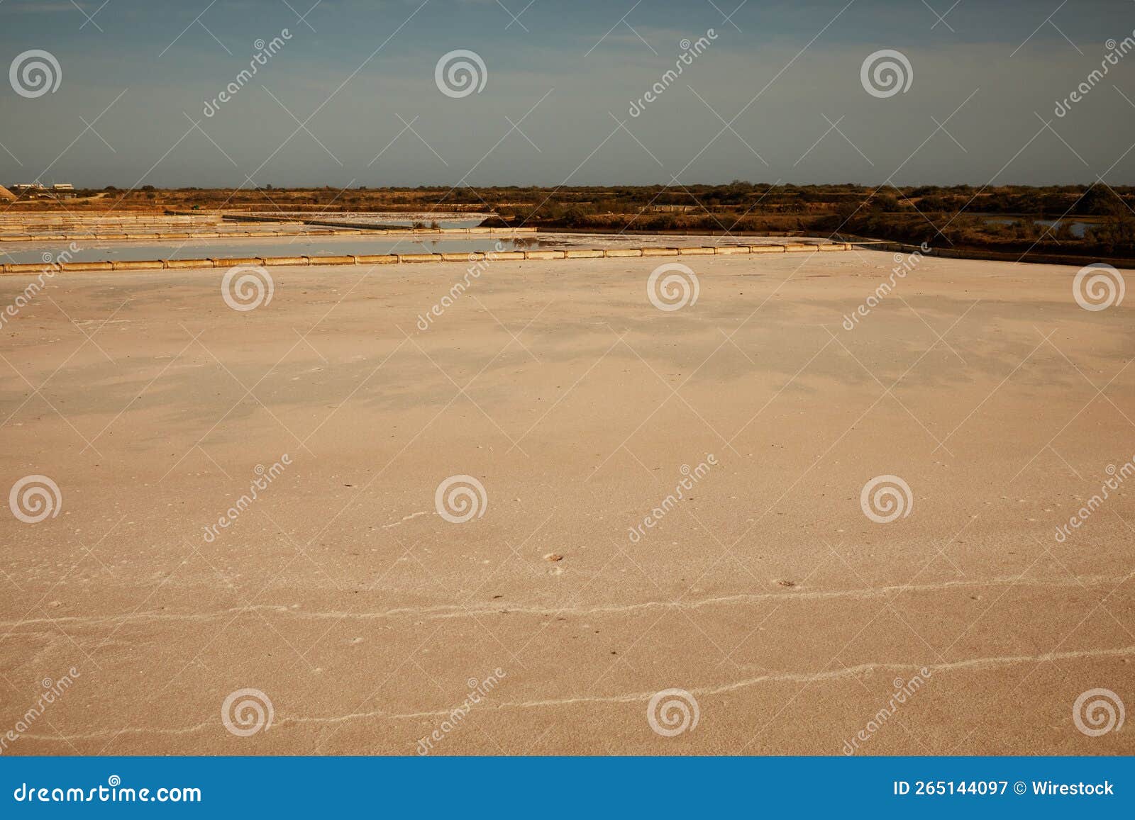 Close-up Shot of Salt Wetlands Stock Image - Image of formations, pans ...
