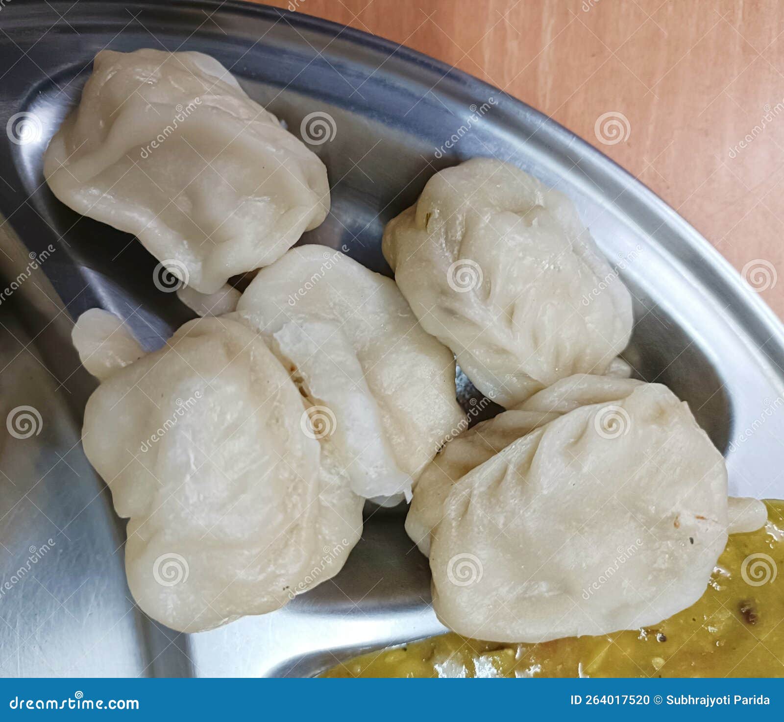 Close Up Shot of Soft Juicy Chicken Momos Stock Photo - Image of dish ...