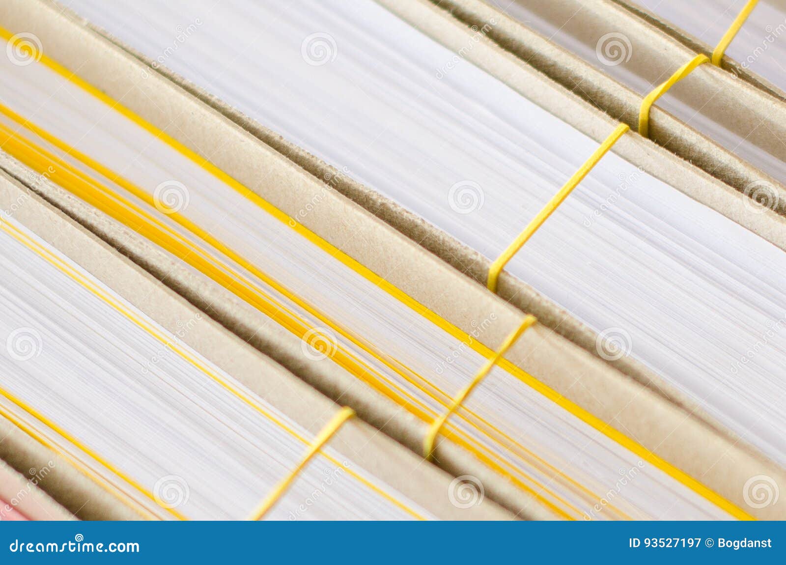 Close-up Shot of Stacked Documents Stock Image - Image of documentation ...