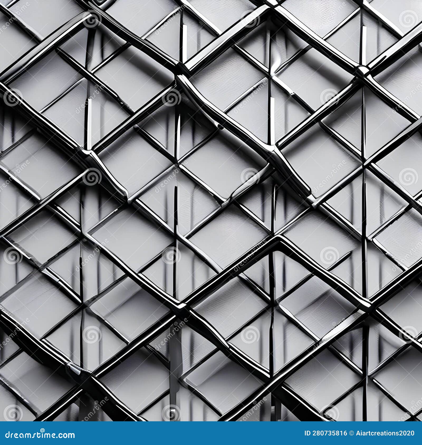 A Close-up Shot of a Textured Metal Grate, with Abstract Lines and ...