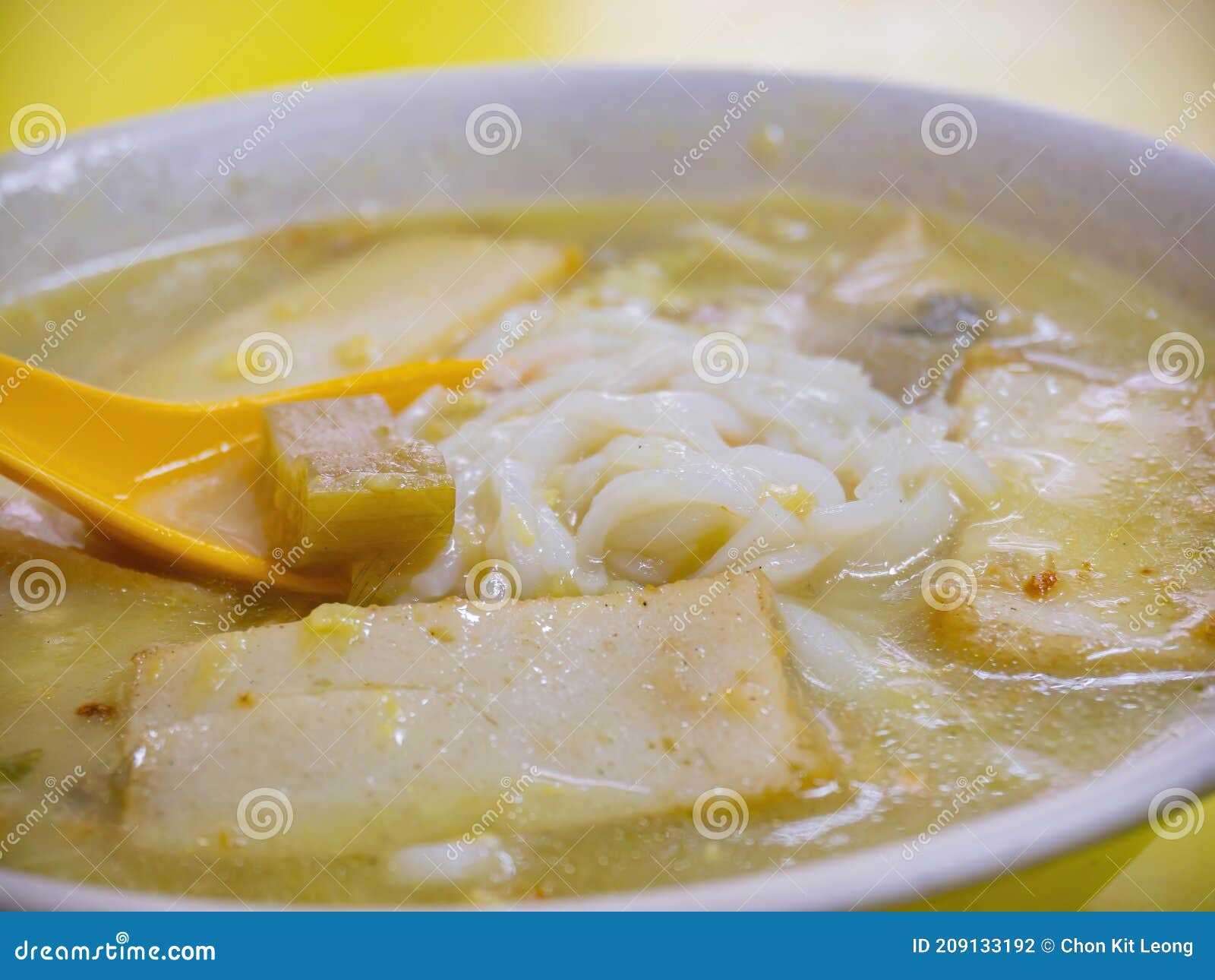 Close Up Shot of Traditional Mohinga Stock Photo - Image of city, close ...