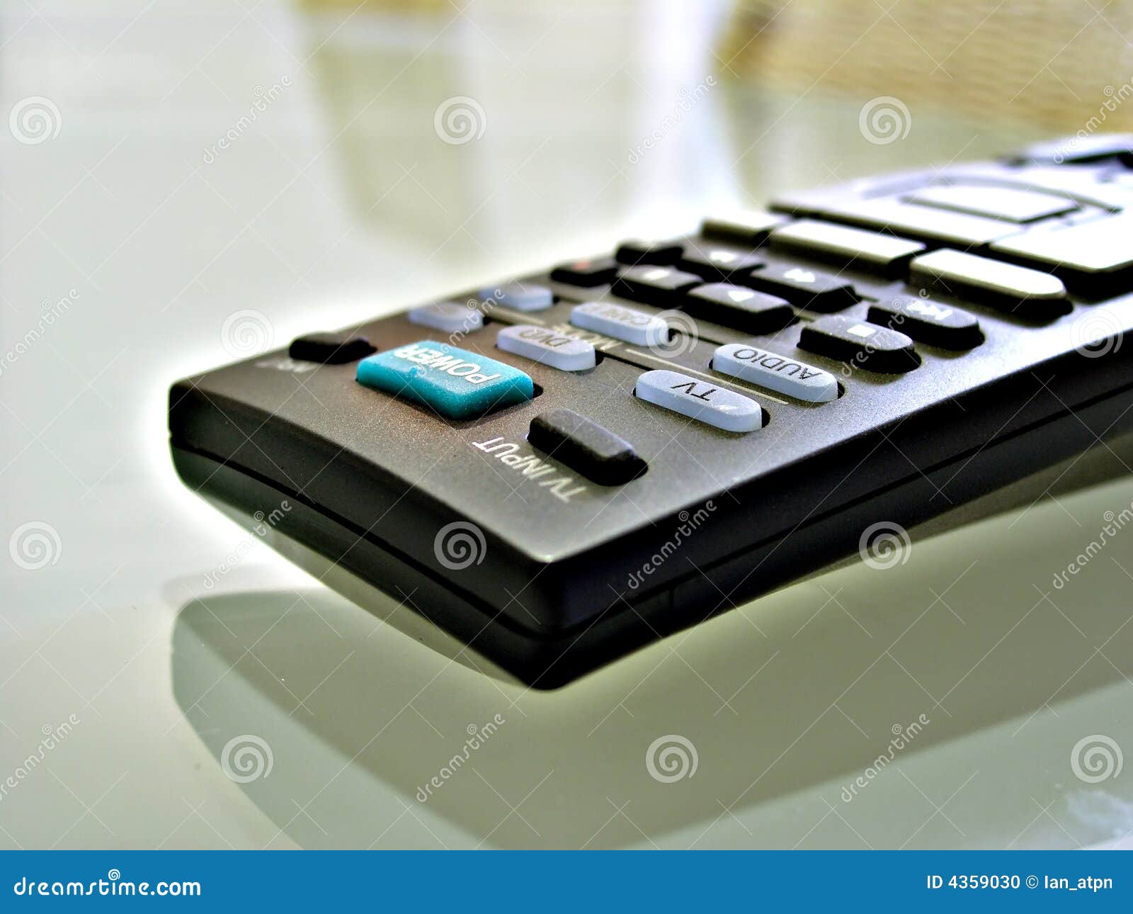 Close up shot of TV remote stock photo. Image of macro - 4359030