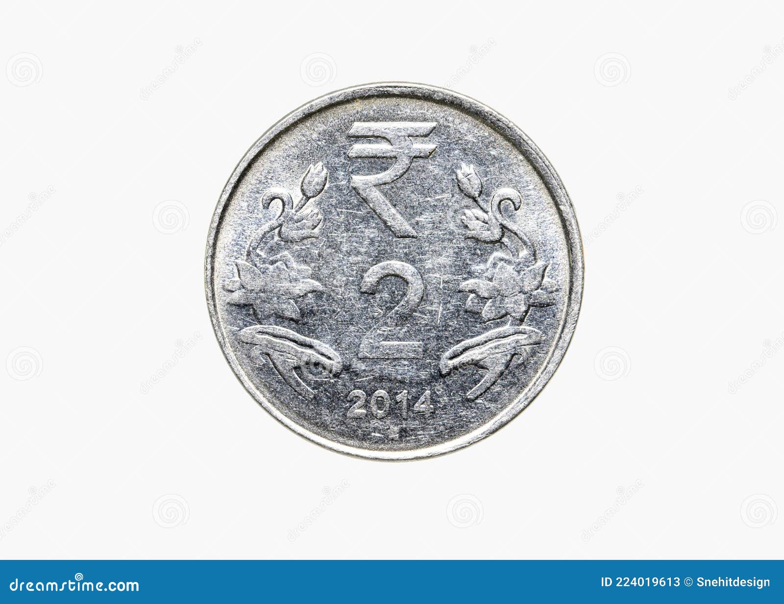 Close Up Of The New Rupee 2000 Banknote On Man Hand. Mahatma Gandhi On ...