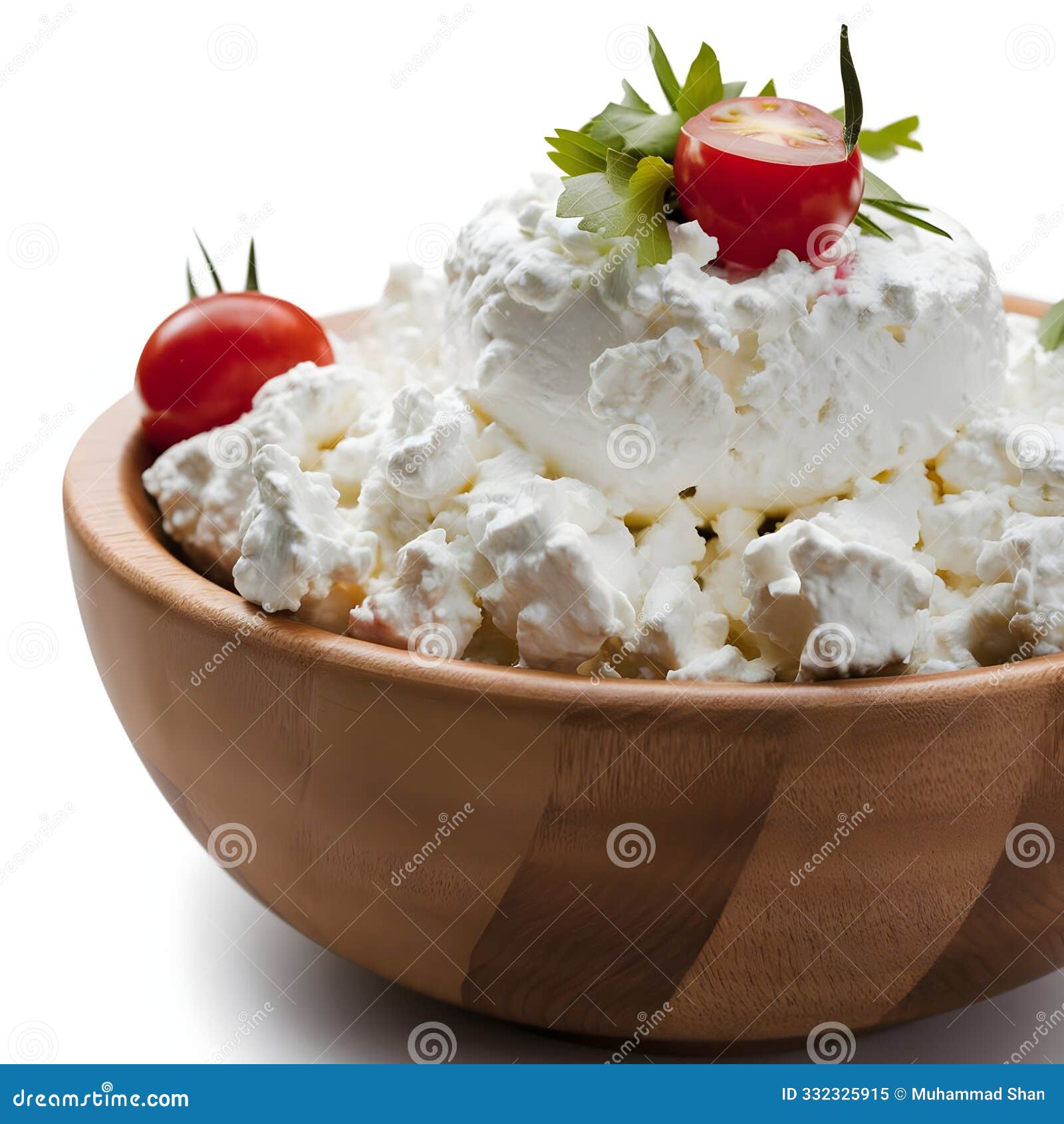 A Close Up Shot of White Cottage Cheese Stock Image - Image of close ...