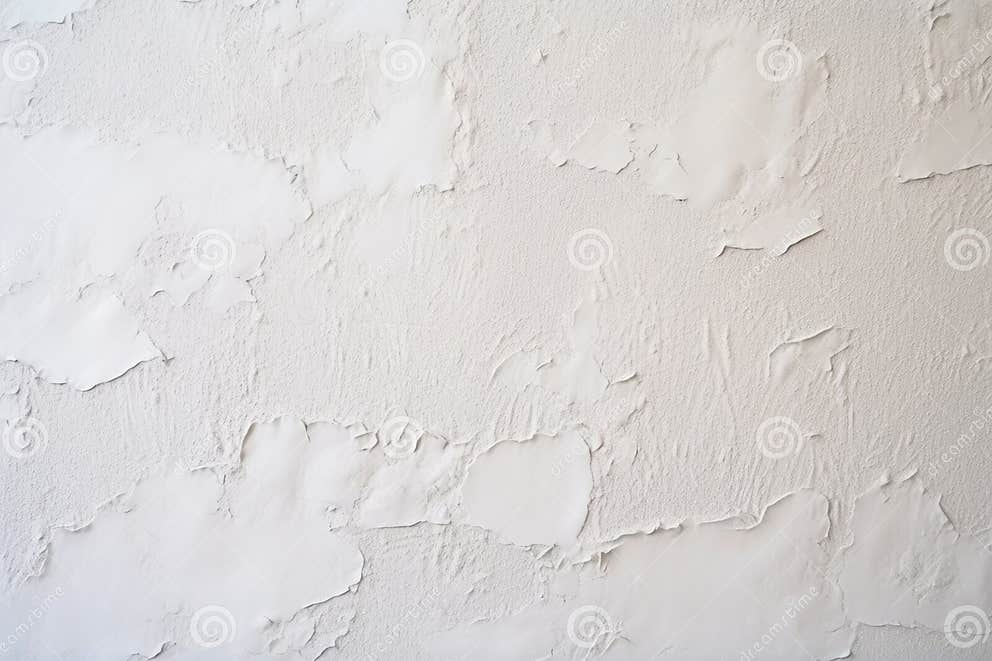 Close-up Shot of a White Drywall with Visible Texture Stock ...
