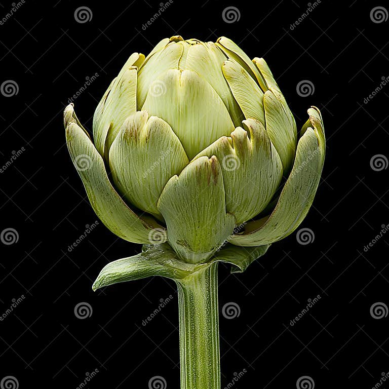 This Close-up Shows the Texture and Beauty of a Single Vegetable Stock ...
