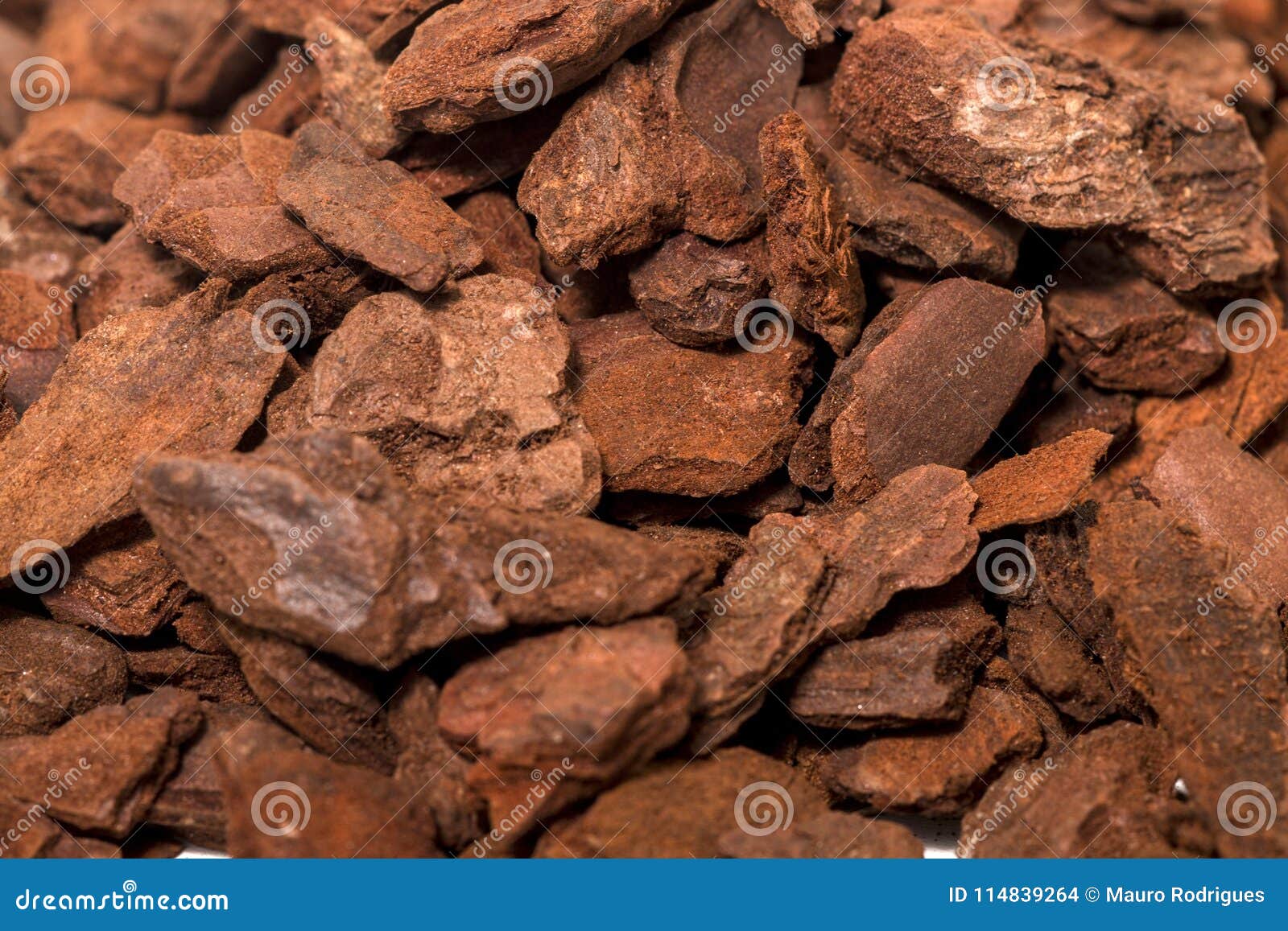 Shredded tree bark stock photo. Image of color, element - 114839264