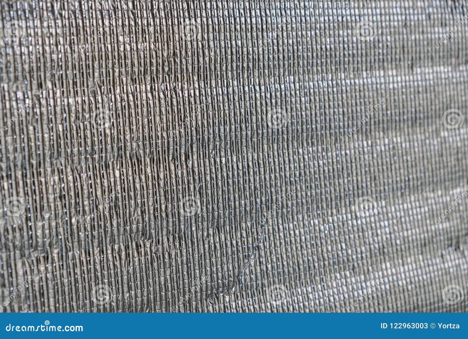 Silver insulation heat stock image. Image of abstract - 122963003