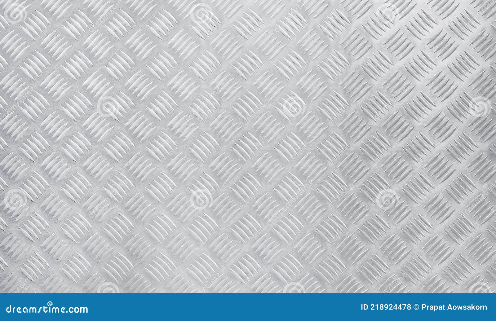 Silver Steel Diamond Plate Background Stock Photo - Image of ...