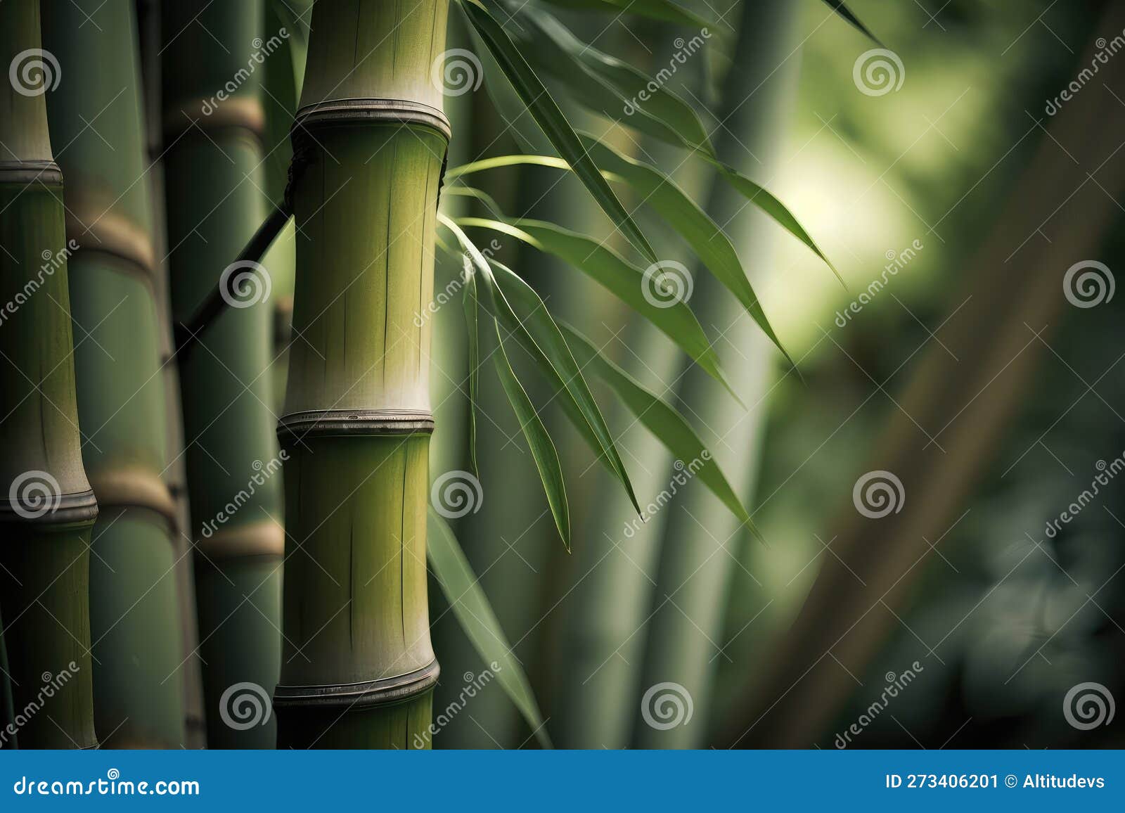 Close-up of a Single Bamboo Tree, with Its Tall and Slender Trunk ...