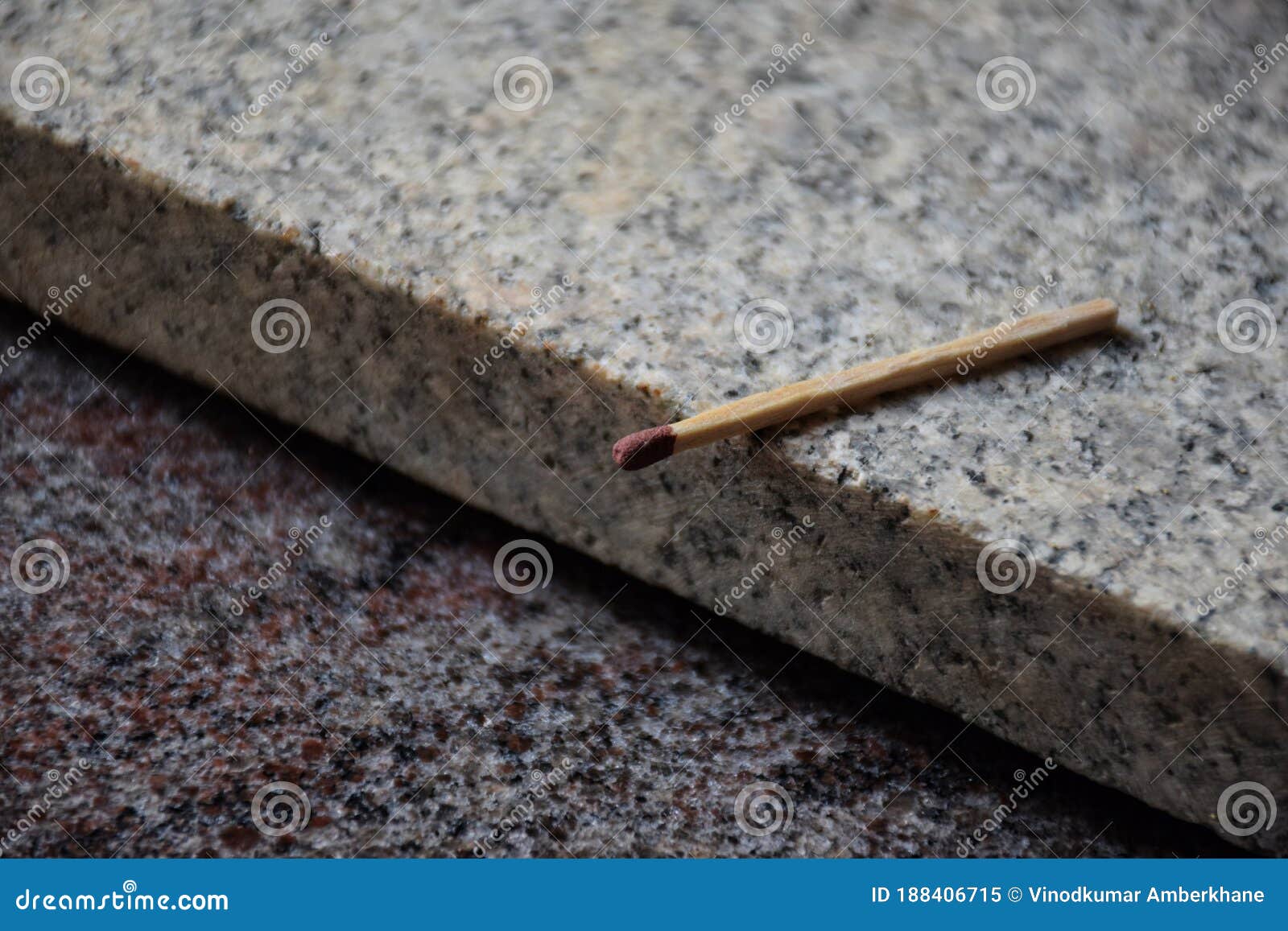 Close Up of Single Small Match Stick Stock Image - Image of match ...