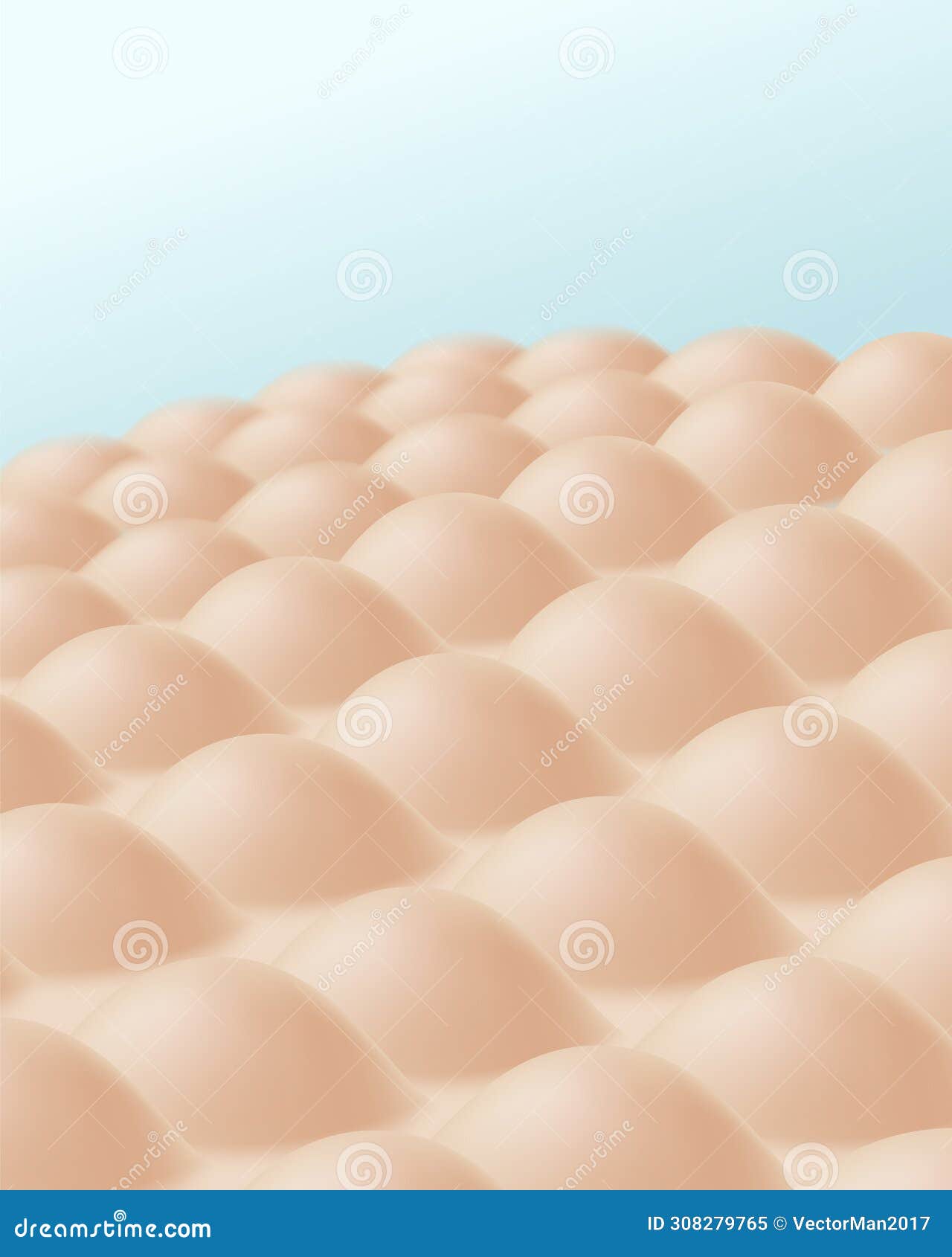 Close up skin cells stock vector. Illustration of pattern - 308279765