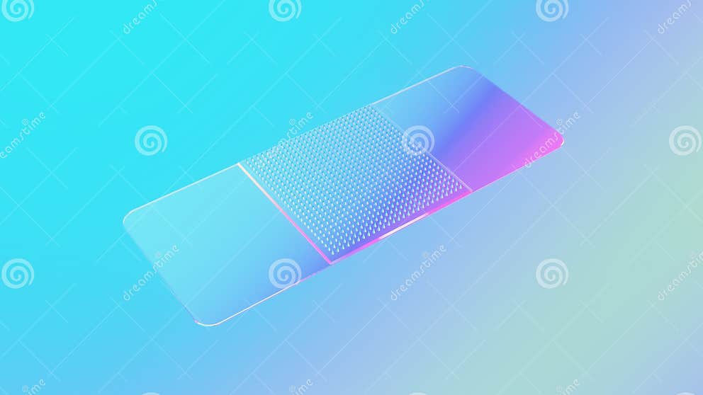 Close-Up of a Skin Patch with Micro-Needles. Transdermal Vaccination: a ...