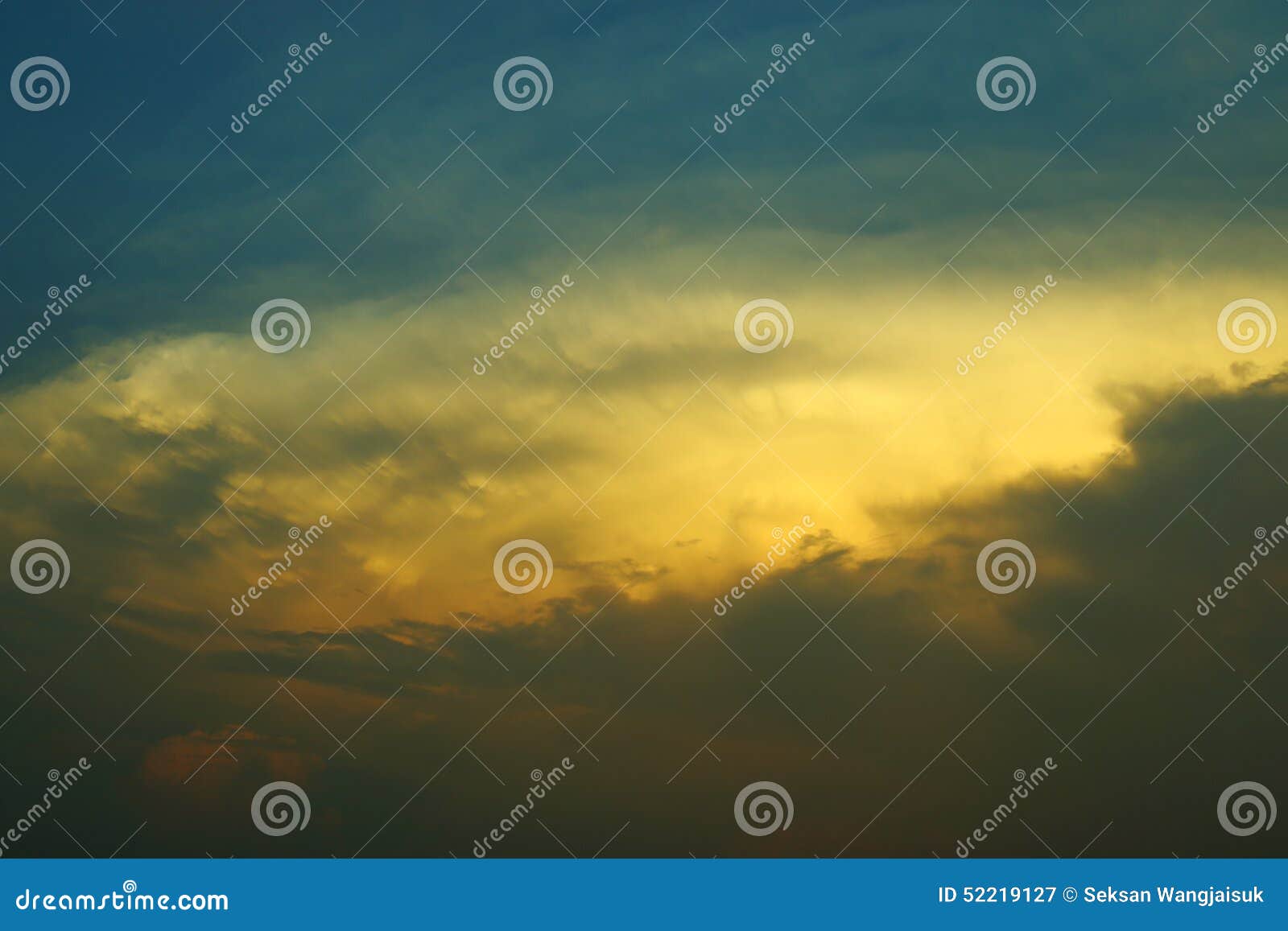 Close up sky and cloud stock image. Image of yellow, evening - 52219127