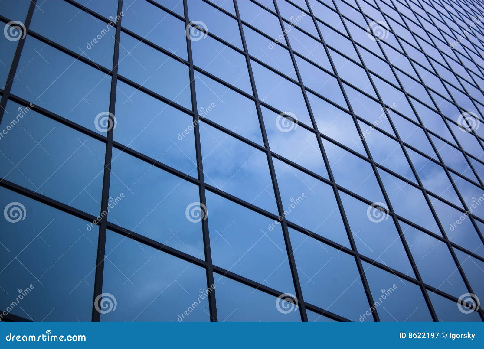Skyscraper Glass Wall Detail Architecture Royalty-Free Stock ...