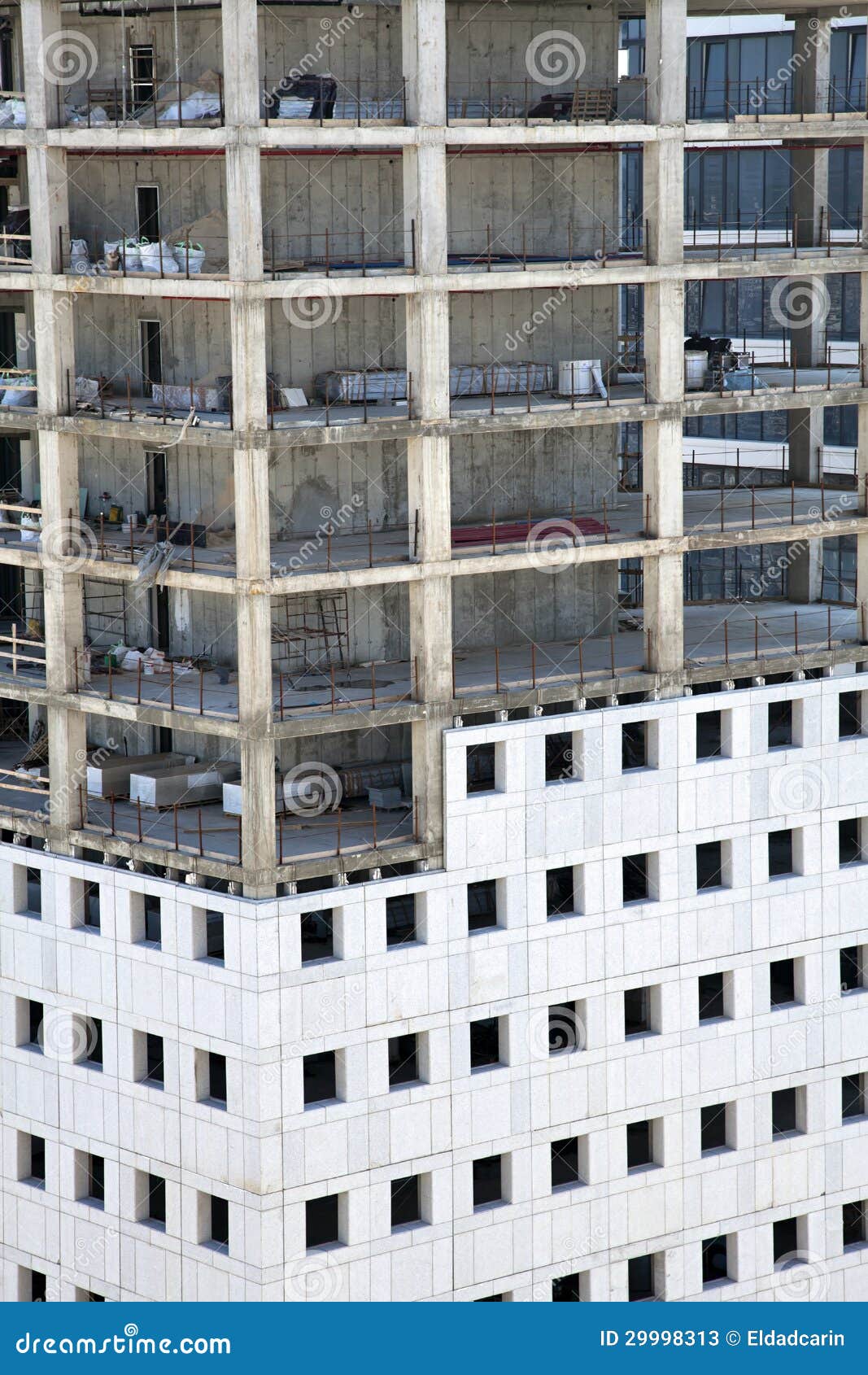 Tower Construction stock image. Image of urban, modern - 29998313