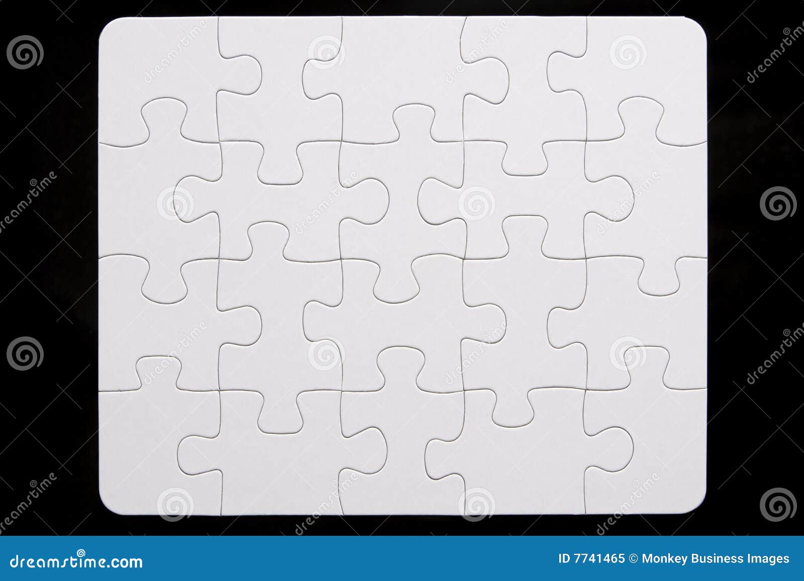Close-Up of Small Puzzle stock image. Image of colour - 7741465