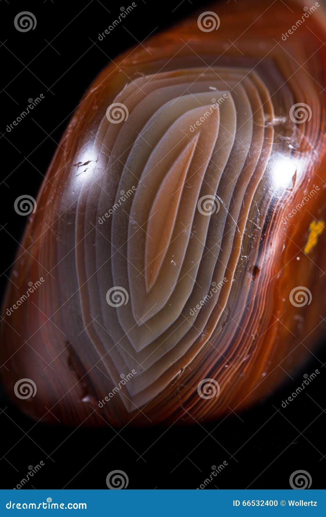 Close Up of a Small Quartz Crystal Stock Photo - Image of macro ...