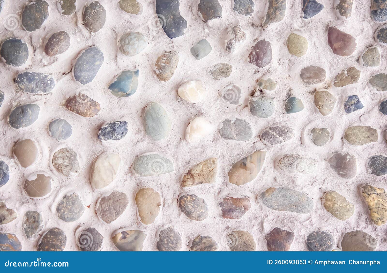 Small Rock Texture Decorative on Cement Wall with Seamless Patterns ...