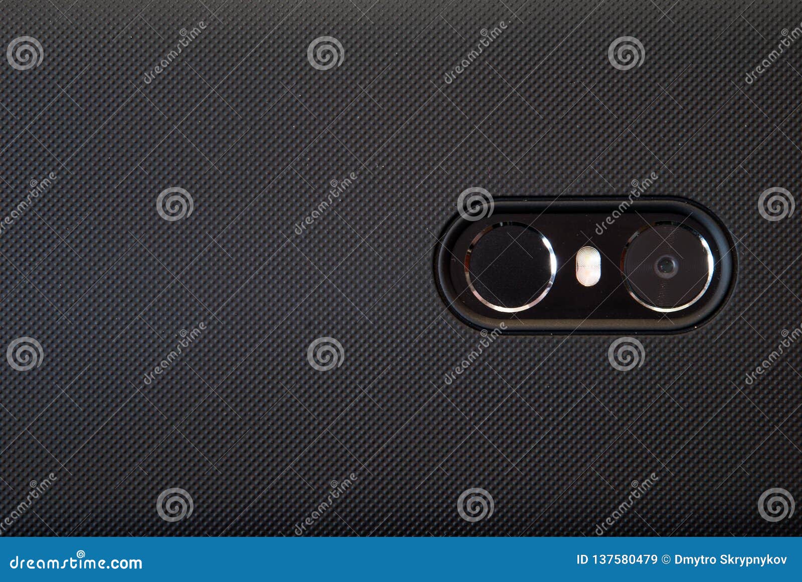 Close Up Smartphone Camera Lens and Flashlight Stock Image - Image of ...