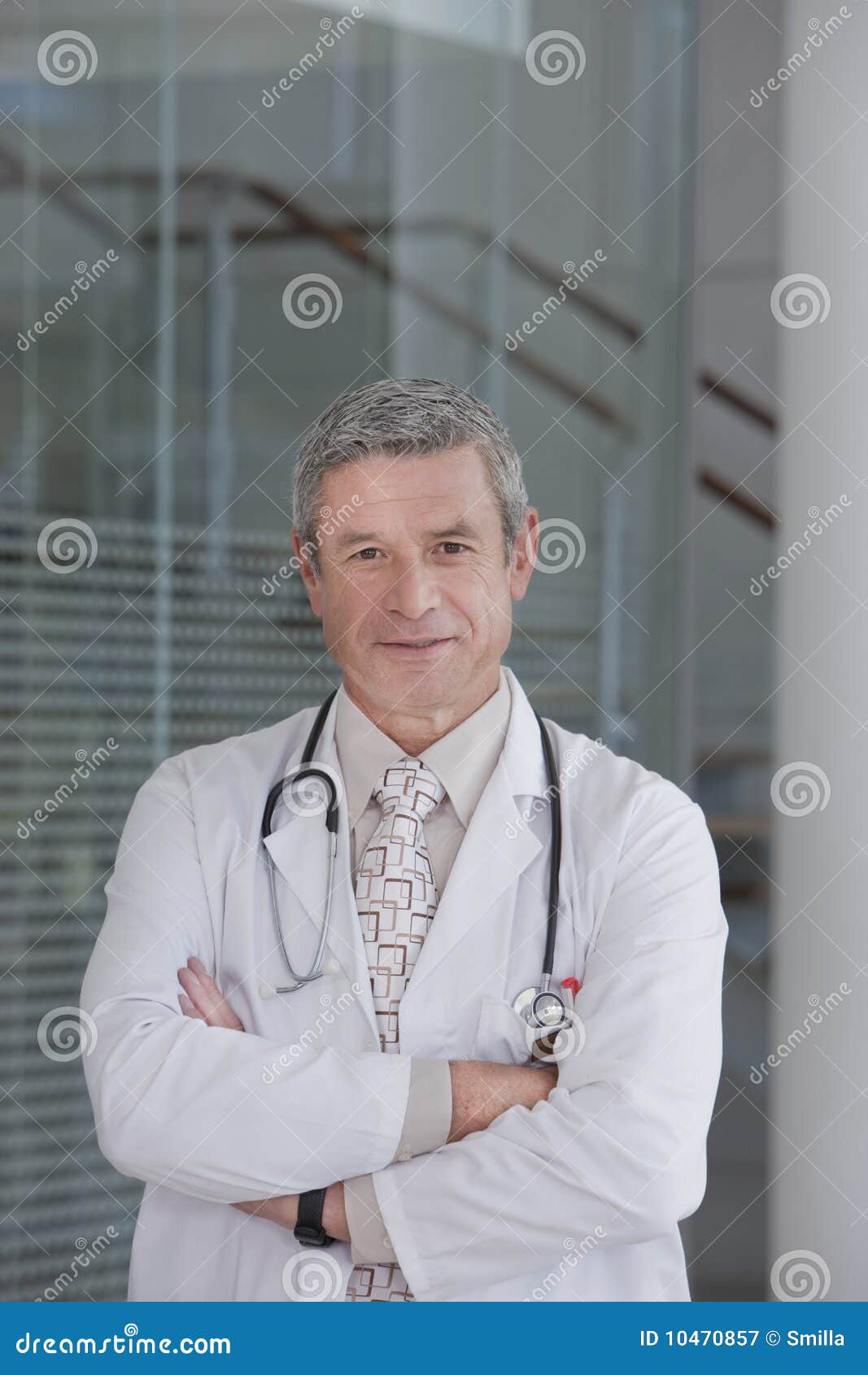 Close up of smiling doctor stock image. Image of education - 10470857