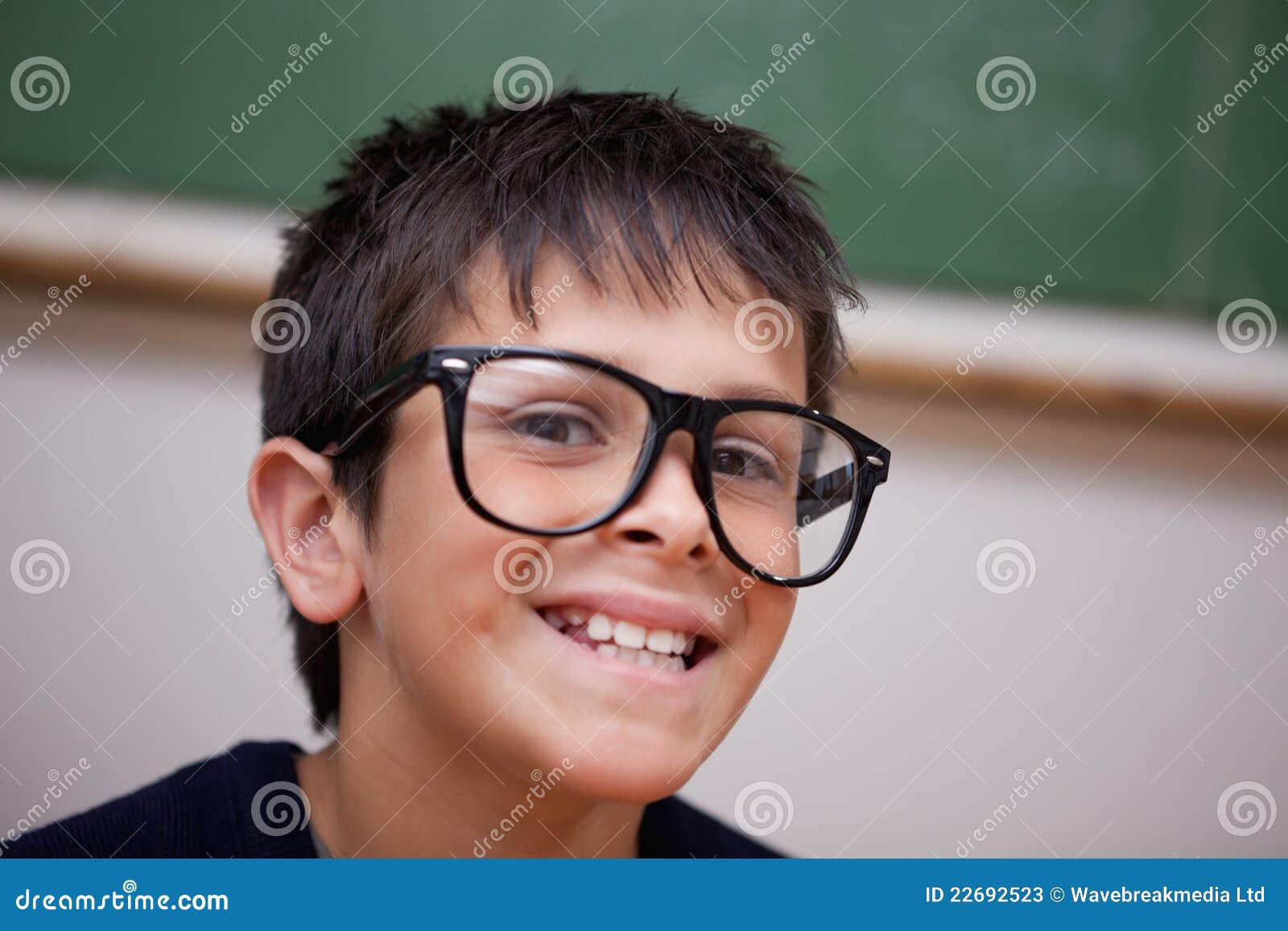 Close Up of a Smiling Schoolboy Stock Image - Image of achiever, happy ...
