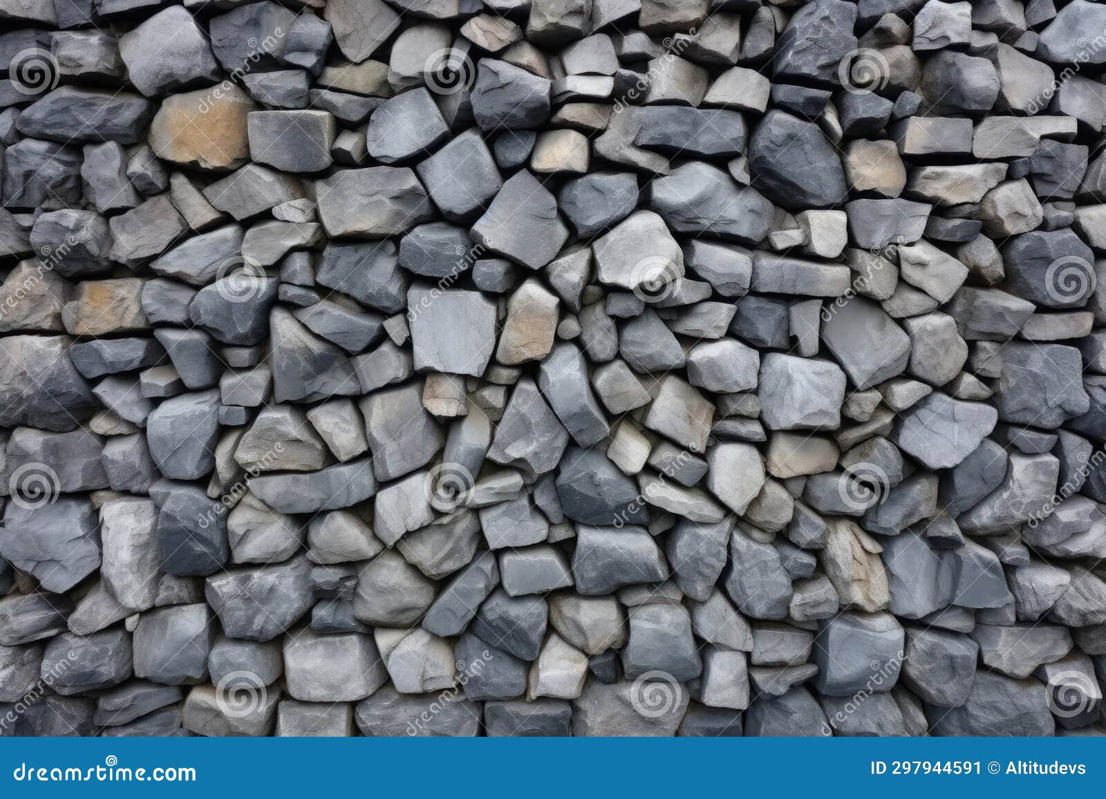 Close Up of Smooth Stone Wall Stock Illustration - Illustration of ...