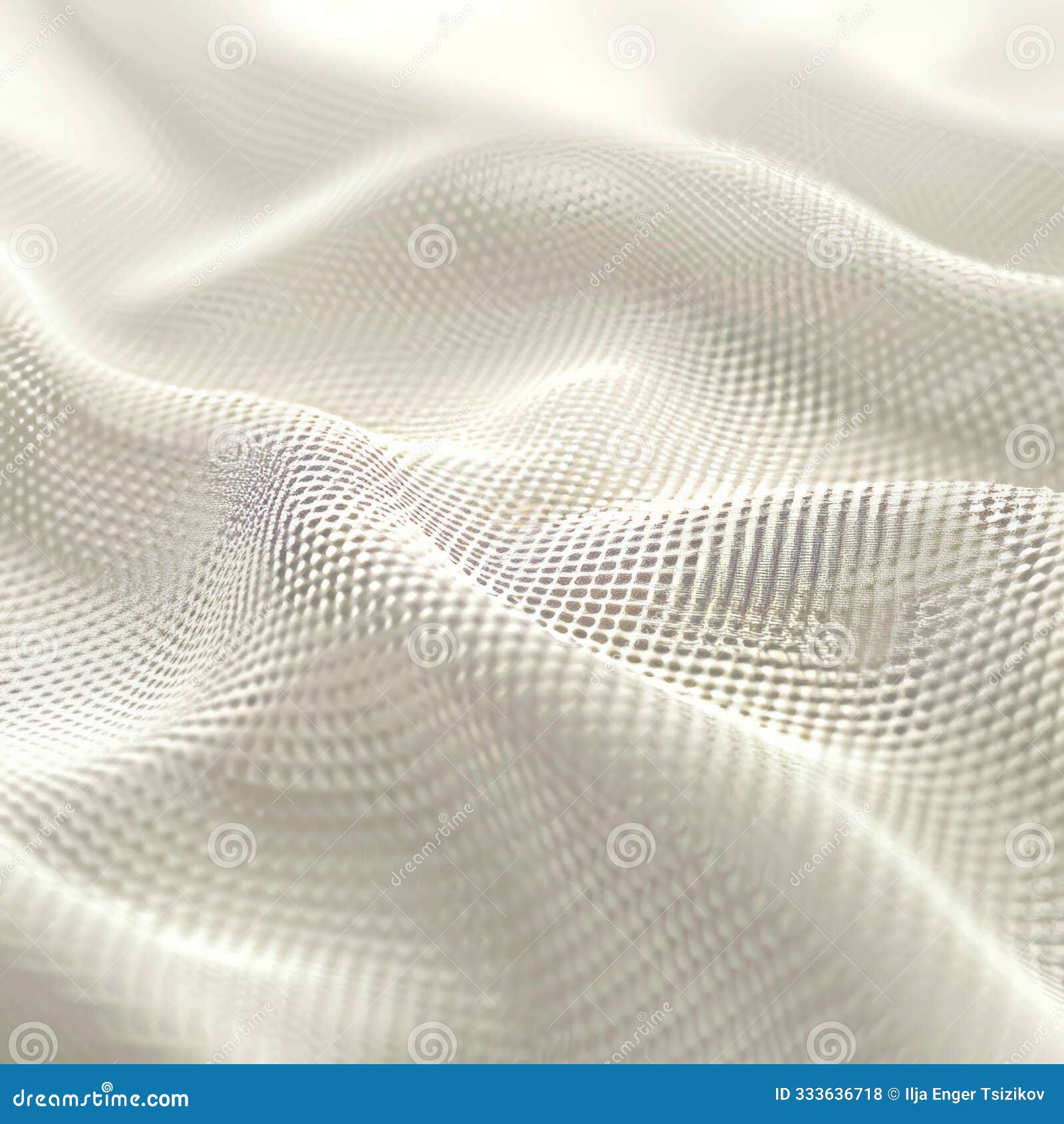 Close-up of Smooth White Fabric Texture,Background Ripples Wave from ...