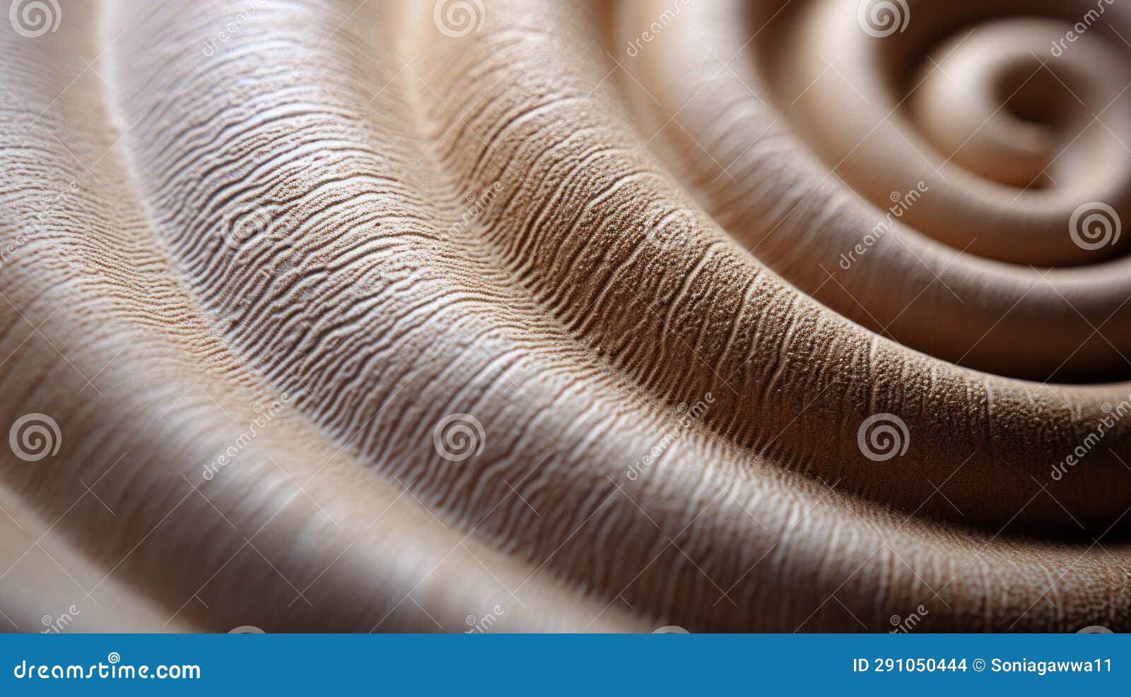 A Close-up of a Snail S Shell Texture Pattern, Displaying the Spiraling ...