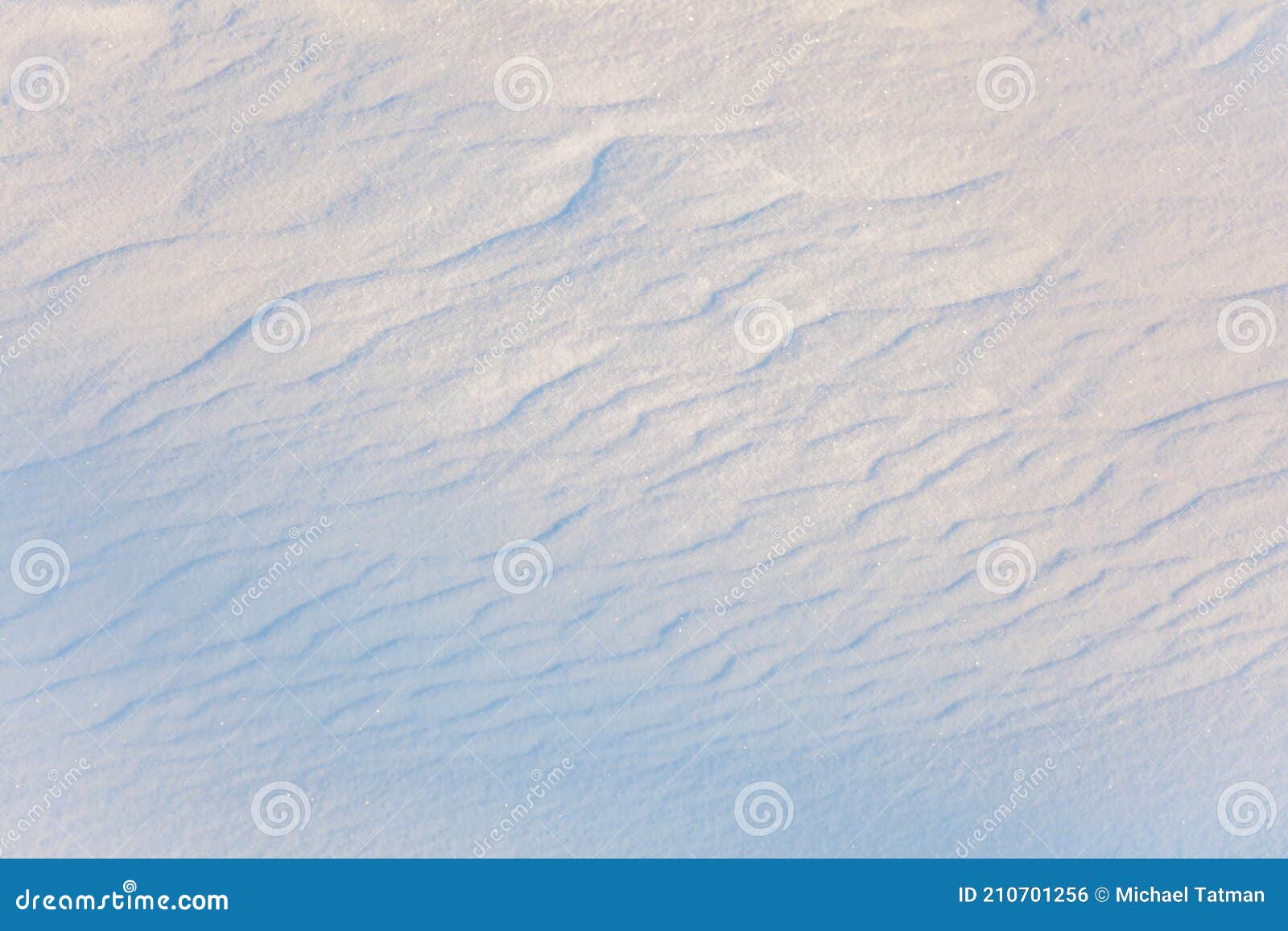 Close-up of Snow Drift Patterns Caused by Wind Stock Photo - Image of ...