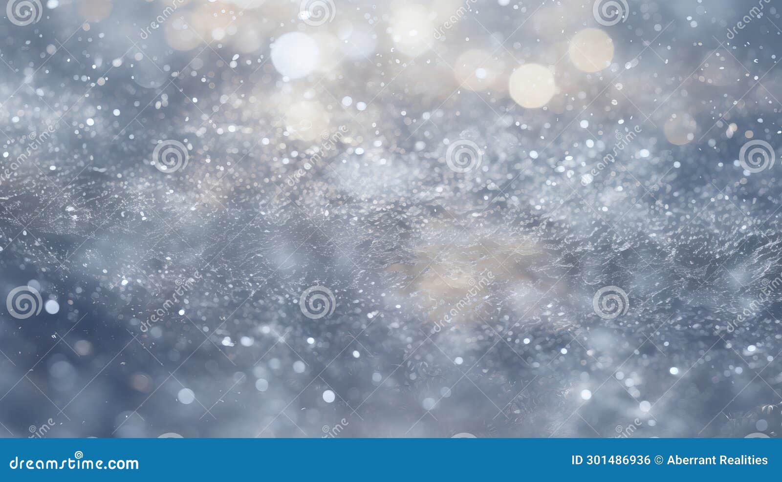A Close Up of Snow Falling on the Ground Stock Illustration ...