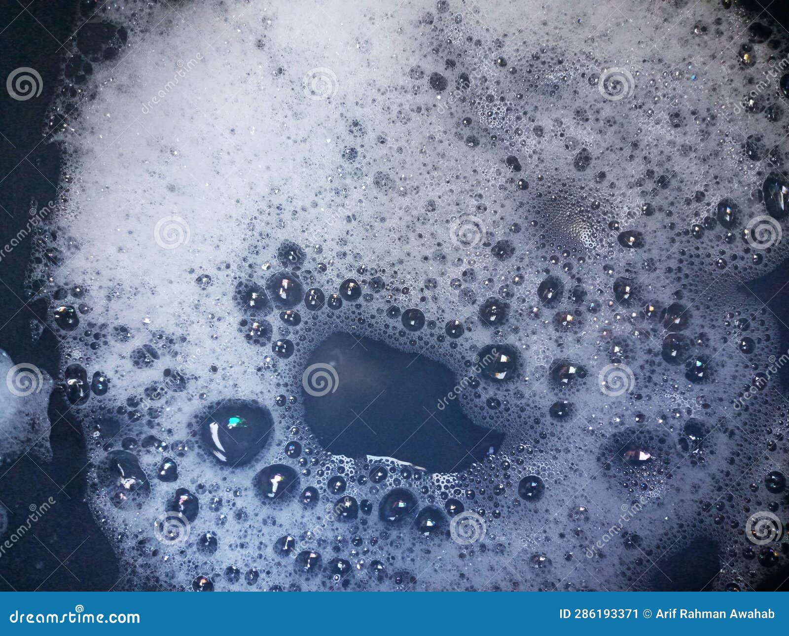 Close Up of Soap Detergent Bubble Texture, Suitable for Background Use ...