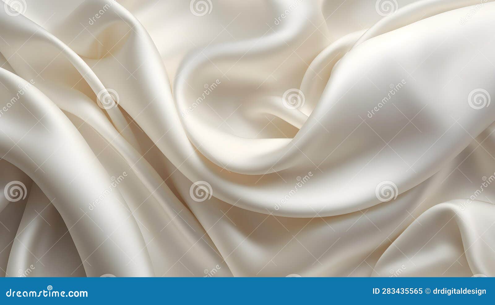 Close Up of a Soft Satin Texture in Ivory Colors. Elegant Background ...