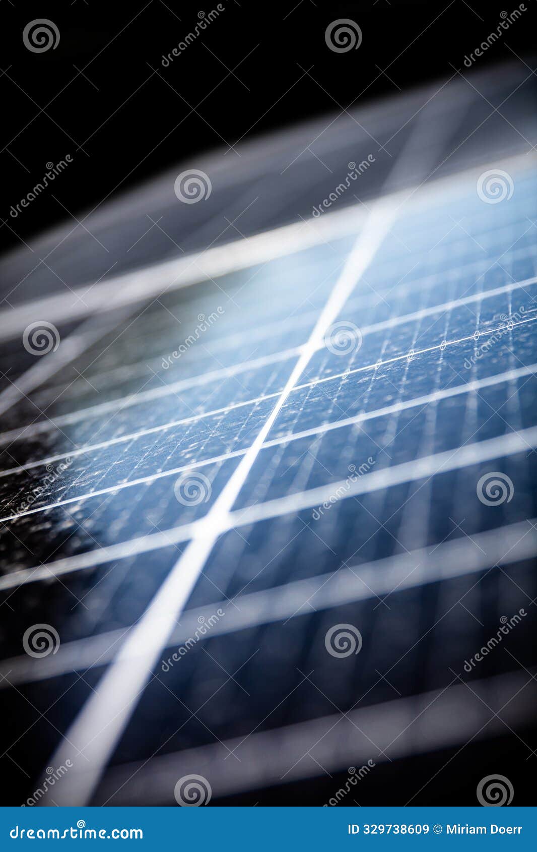 Close-up with Solar Modules or Pv Panels Stock Image - Image of power ...