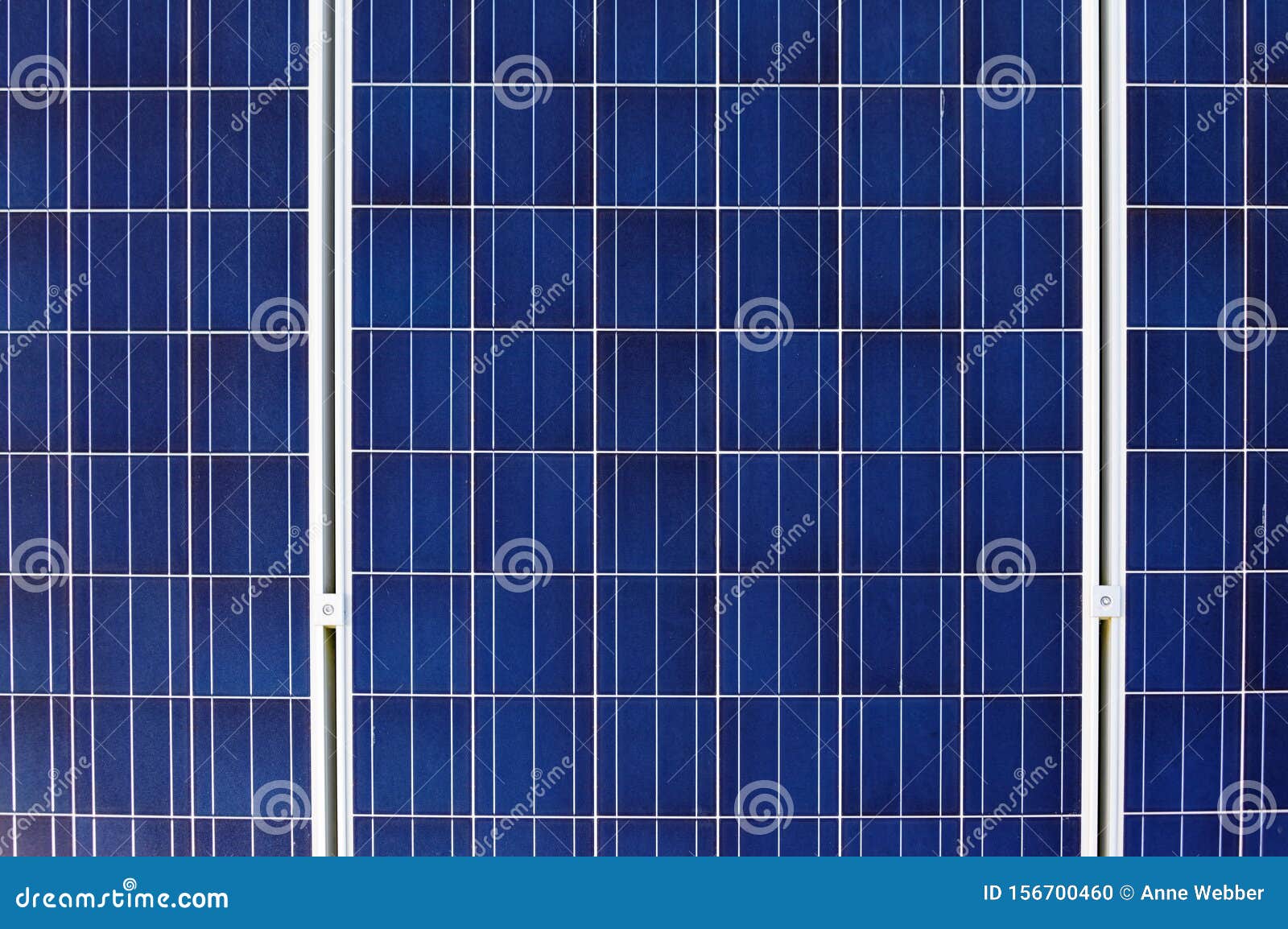 A Close Up of a Solar Panel Stock Photo - Image of innovative ...