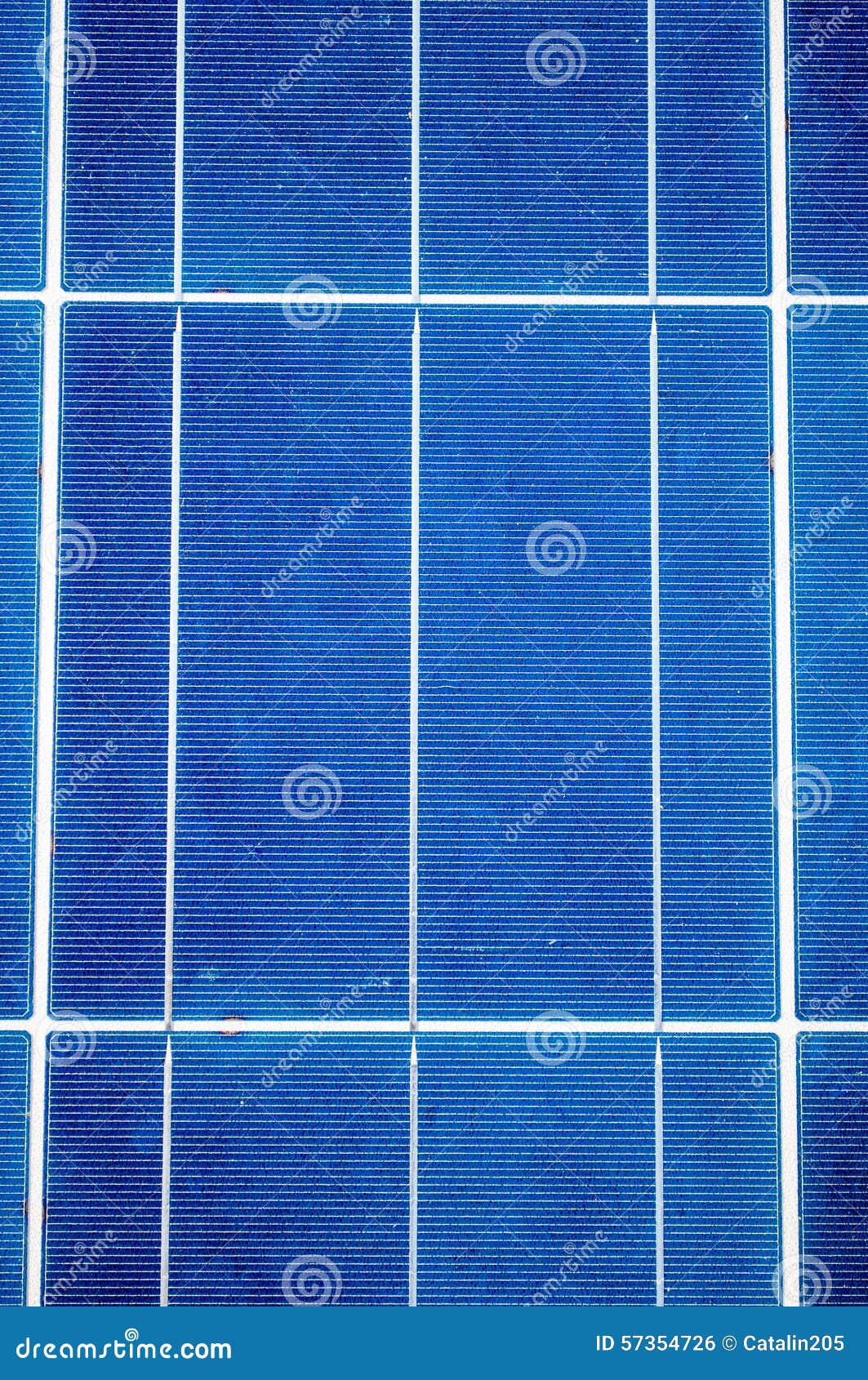 Close-up with Solar Panel Cells Stock Photo - Image of electric ...